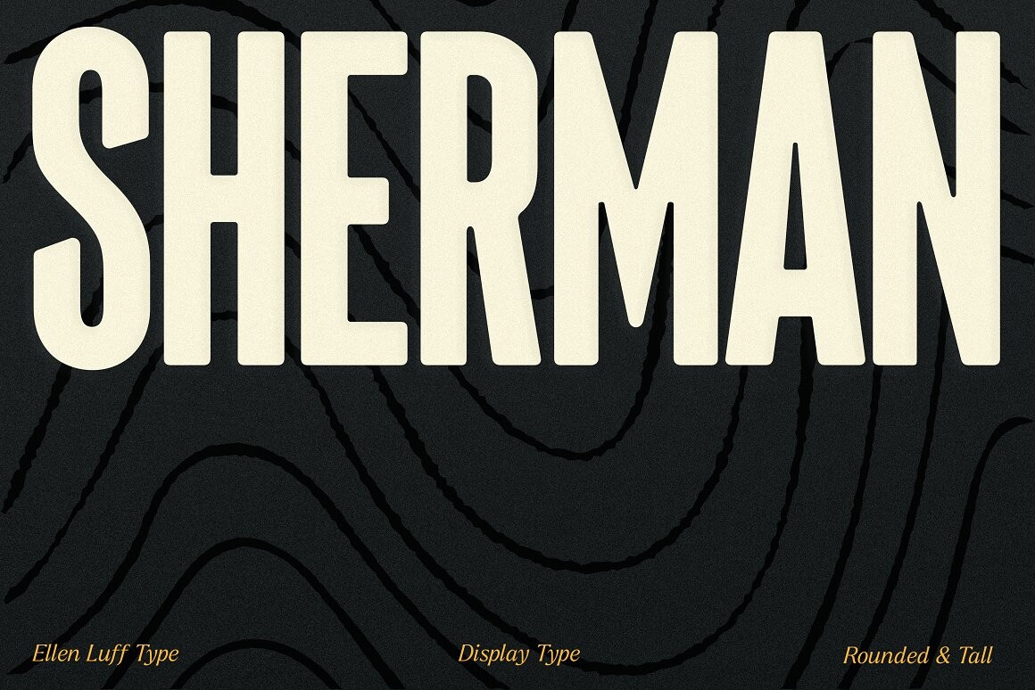 ArtStation - Sherman Typeface