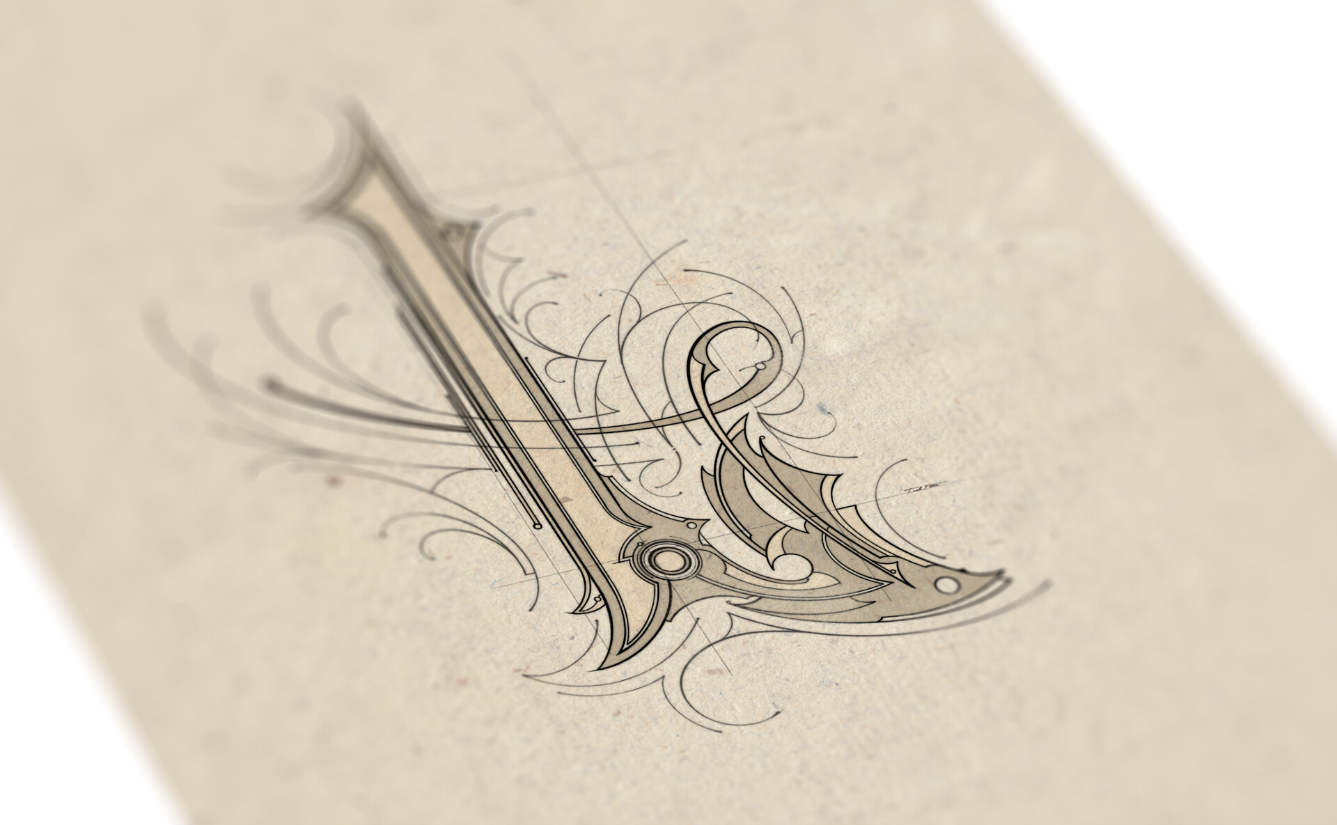 ArtStation - 36 Days of Type | L - Lettering