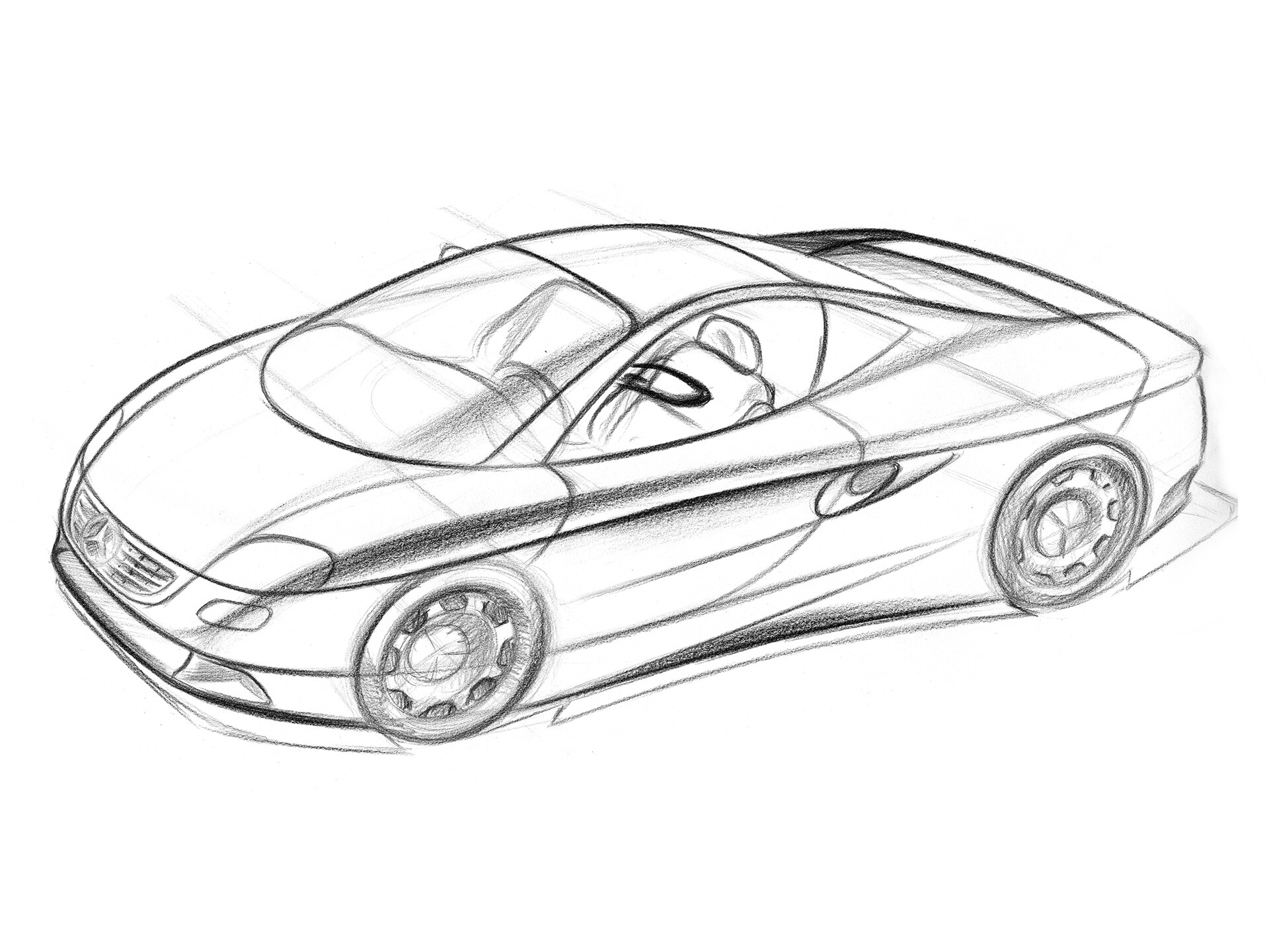 Yasuo Suzuki - Concept Sketches (Car Design Concepts)