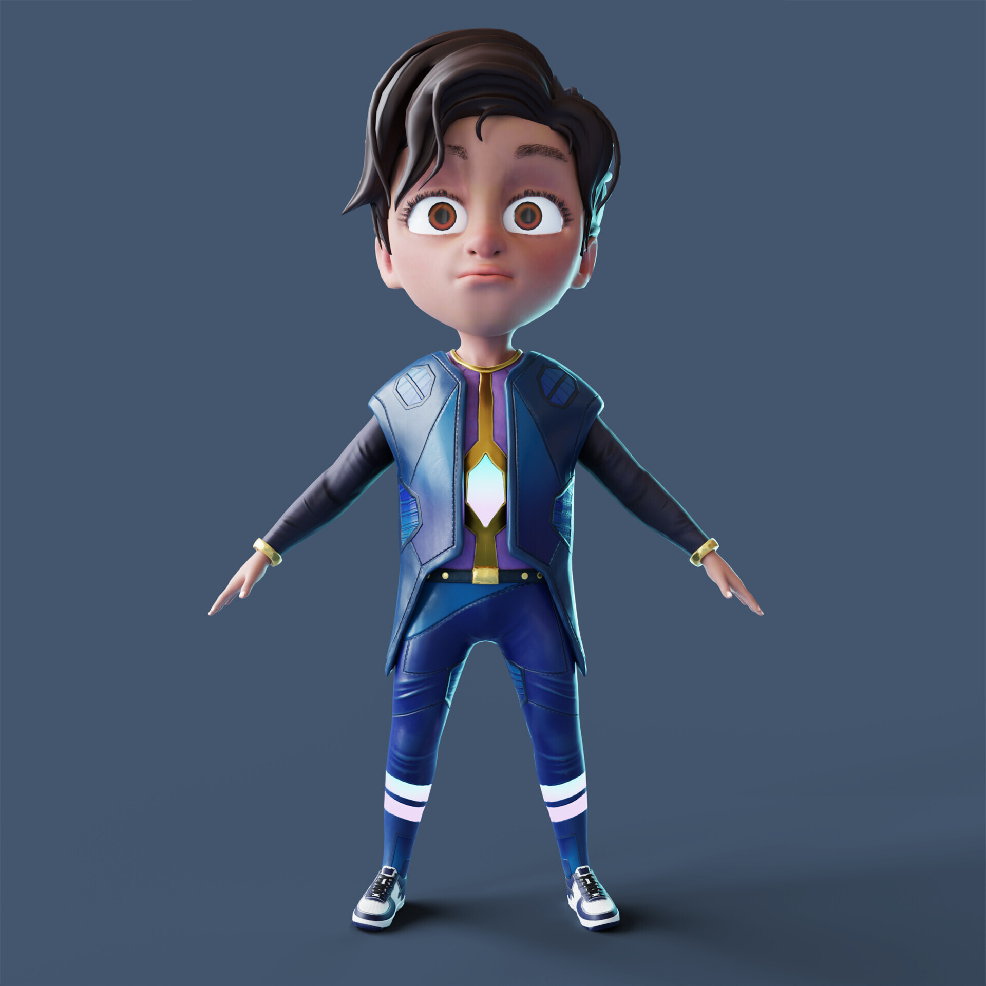 ArtStation - stylized Character for a Game