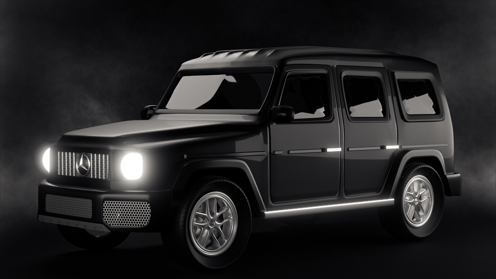 ArtStation - 3D G-WAGON Model