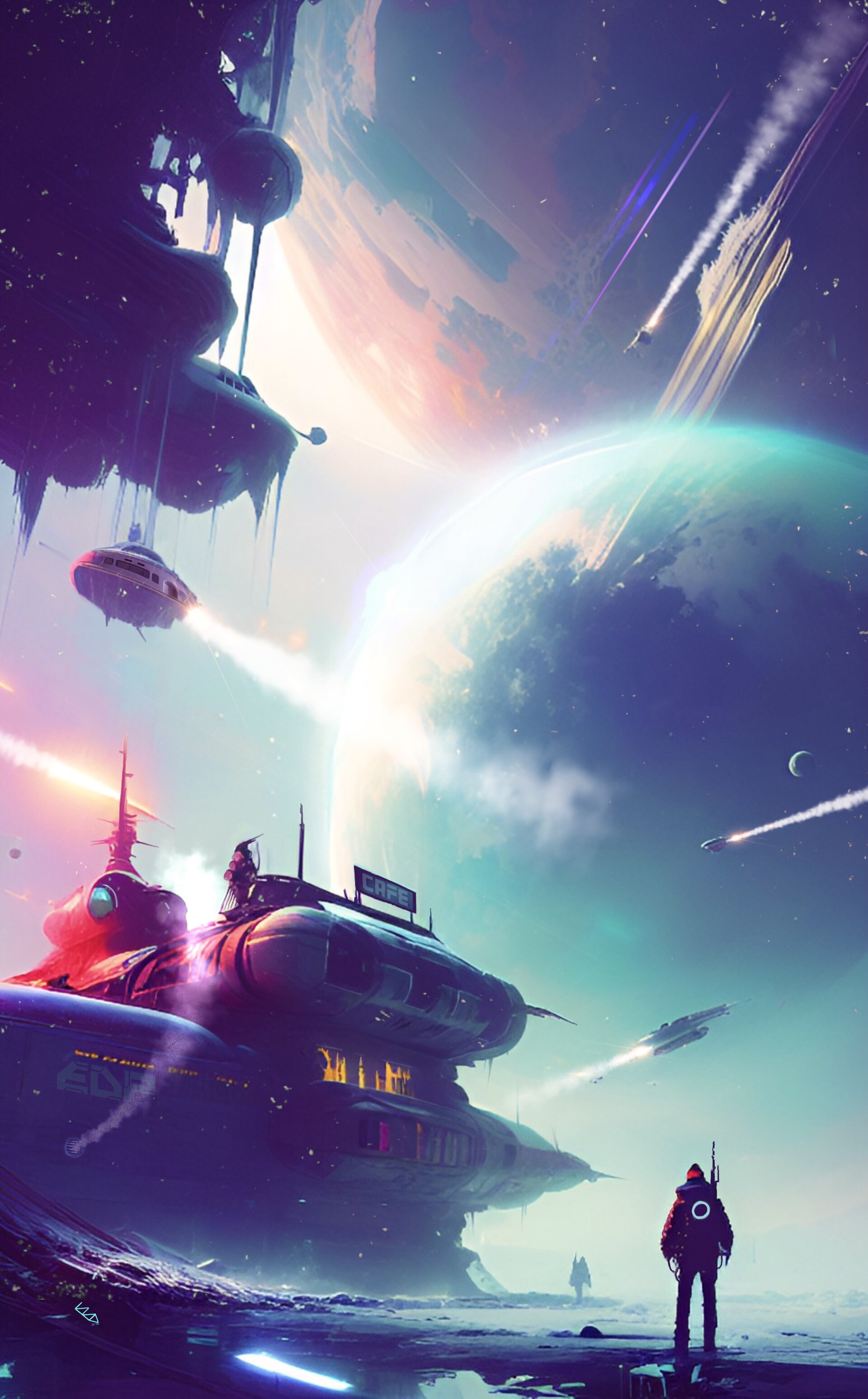 ArtStation - Shift change - daily artwork