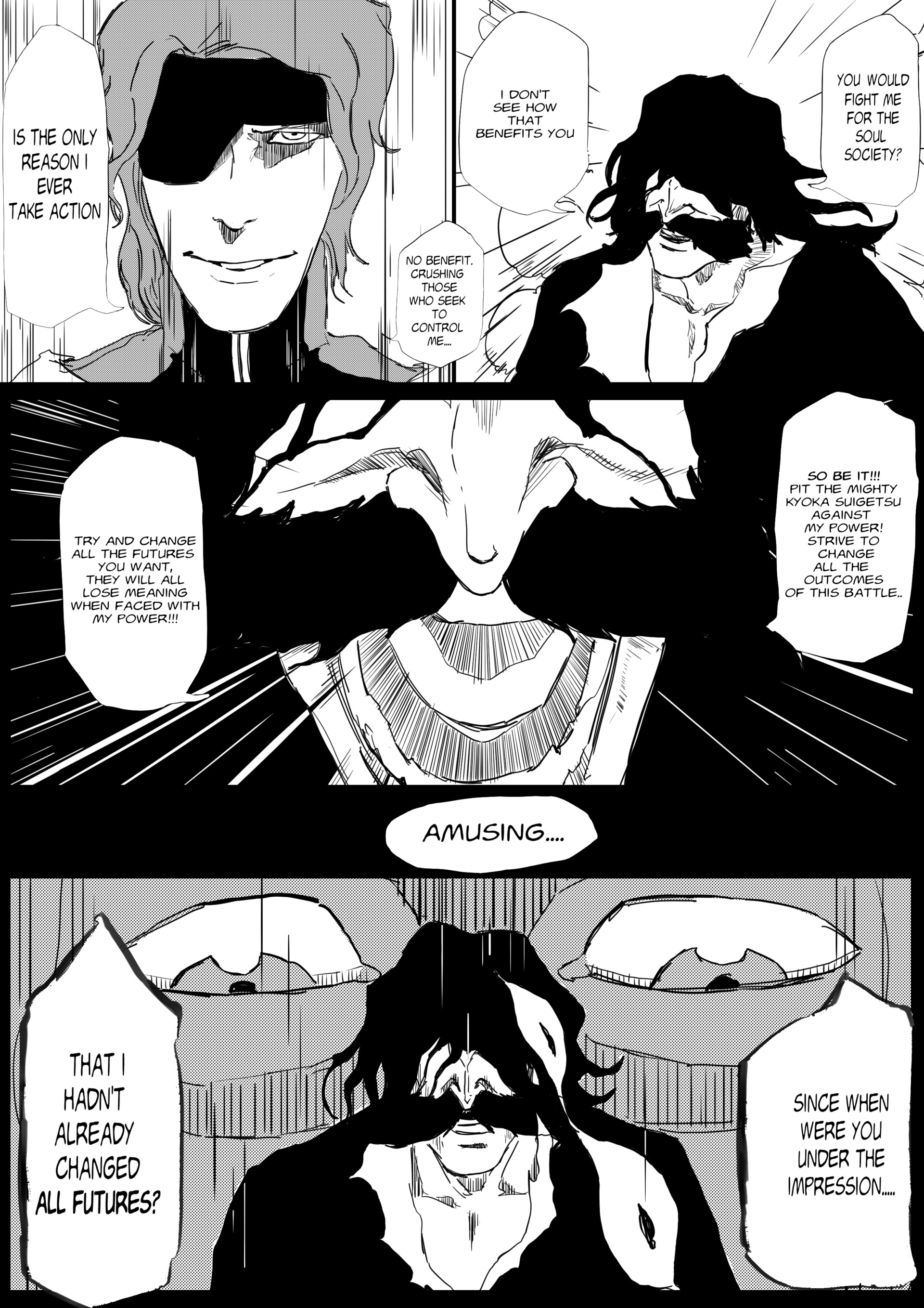 ArtStation - Aizen's Bankai Fan-Art