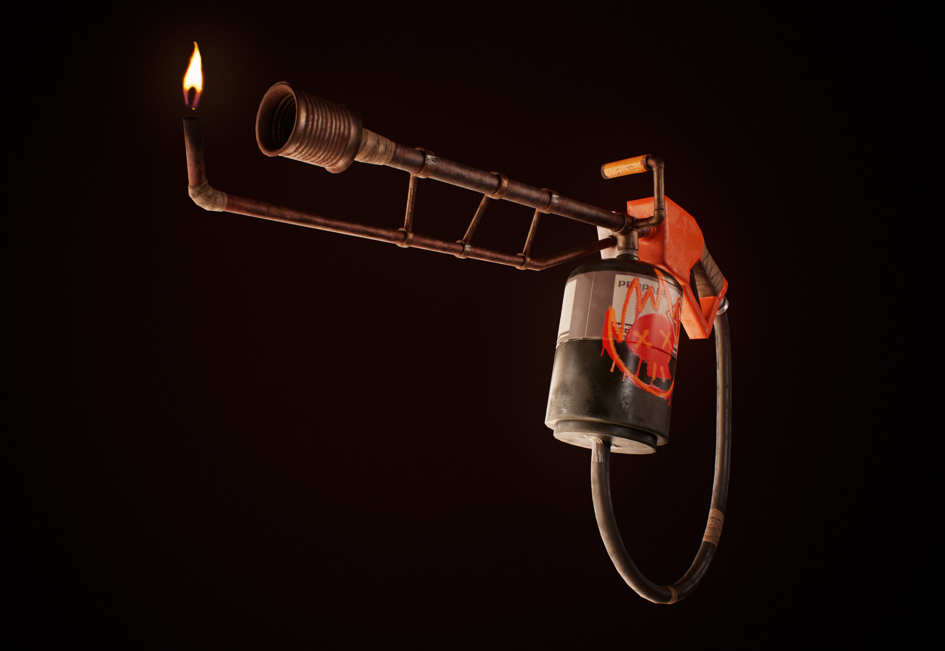 ArtStation - Apocalypse Flamethrower