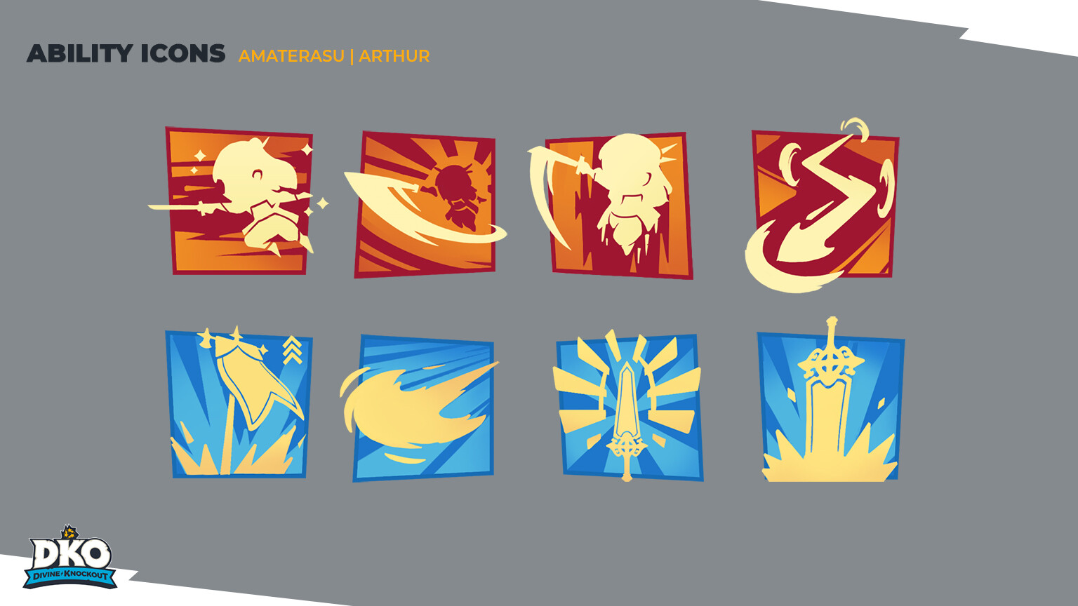 Nirvan Shuja - Divine Knockout: UI art