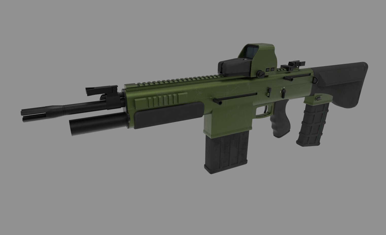 ArtStation - Concept Rifle