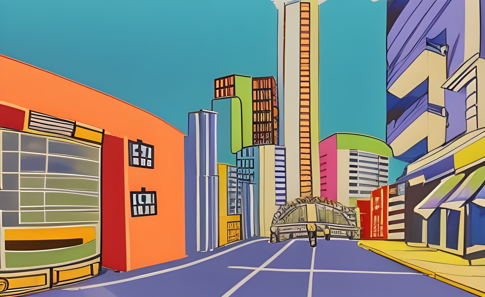 ArtStation - Miami POP