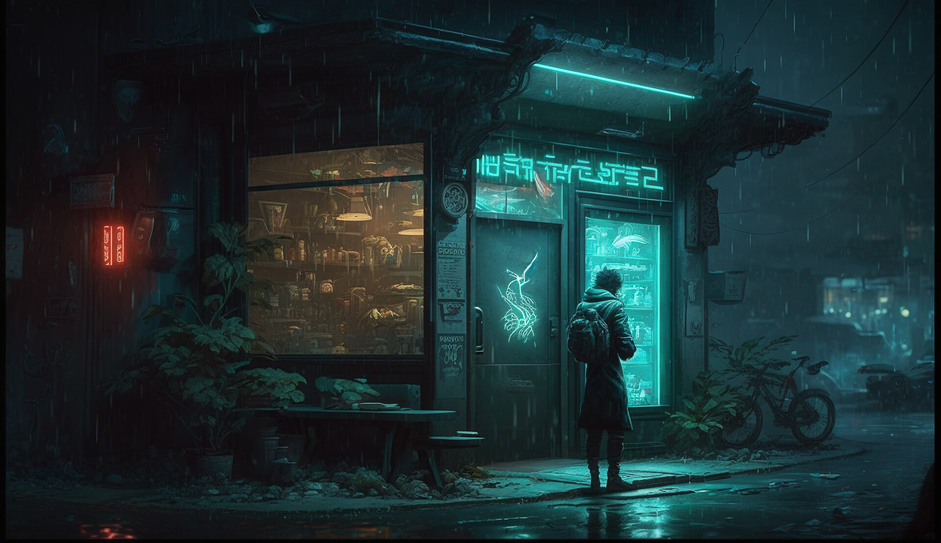 iLlustraNation - "The Future - Neon Lights" - The future in cities ...