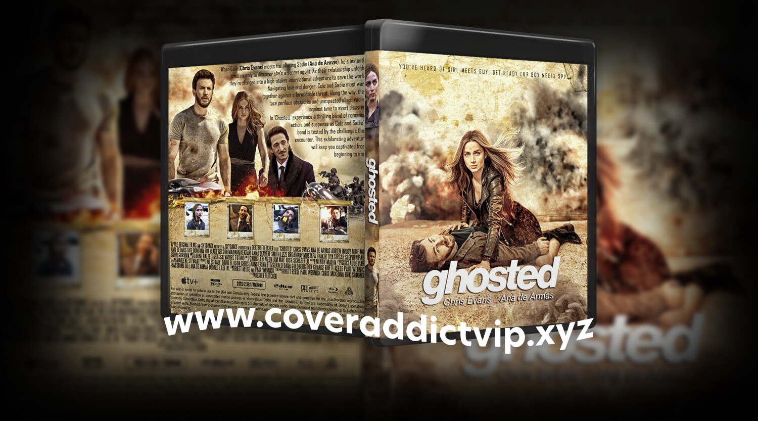 ArtStation - Ghosted (2023) Bluray Cover