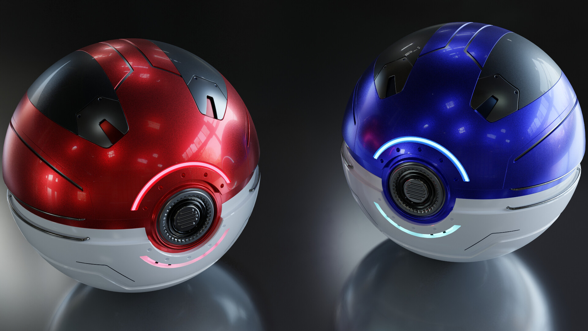 ArtStation - Pokemon Ball