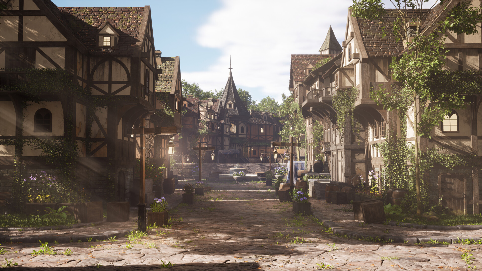 ArtStation - Medieval Game Environment