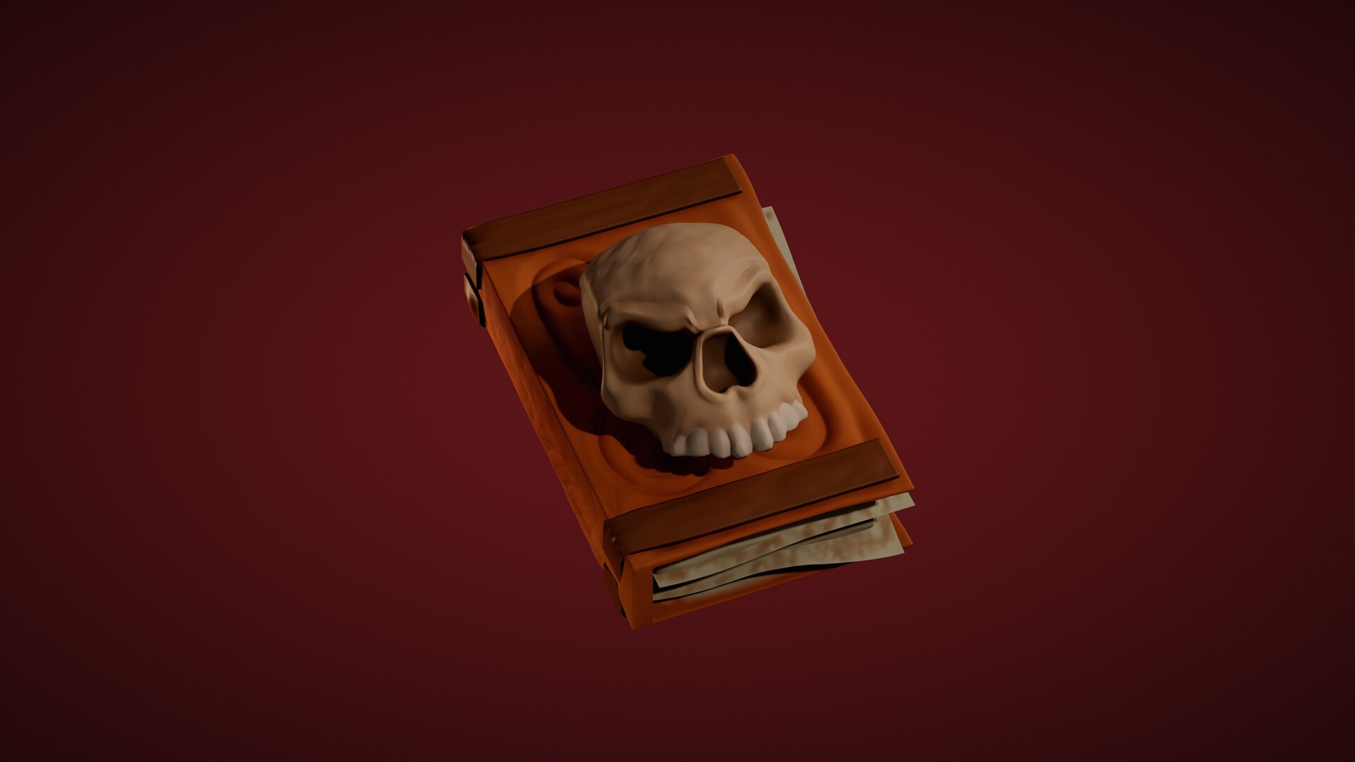 ArtStation - Skull Book