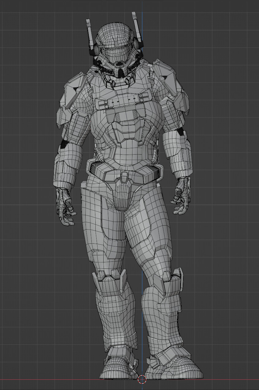 bass Mania - modeling and render spartan-armour-mkv-halo