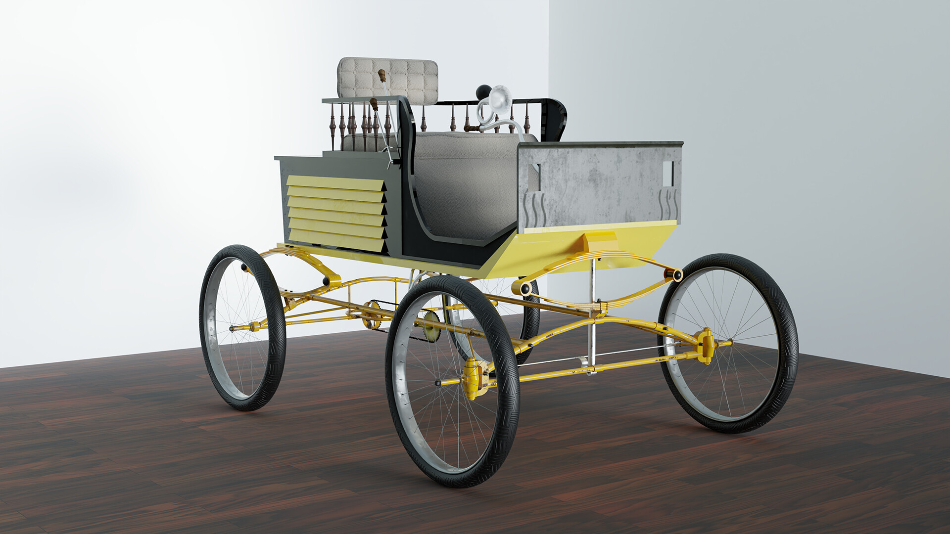 ArtStation - locomobil 1889 car