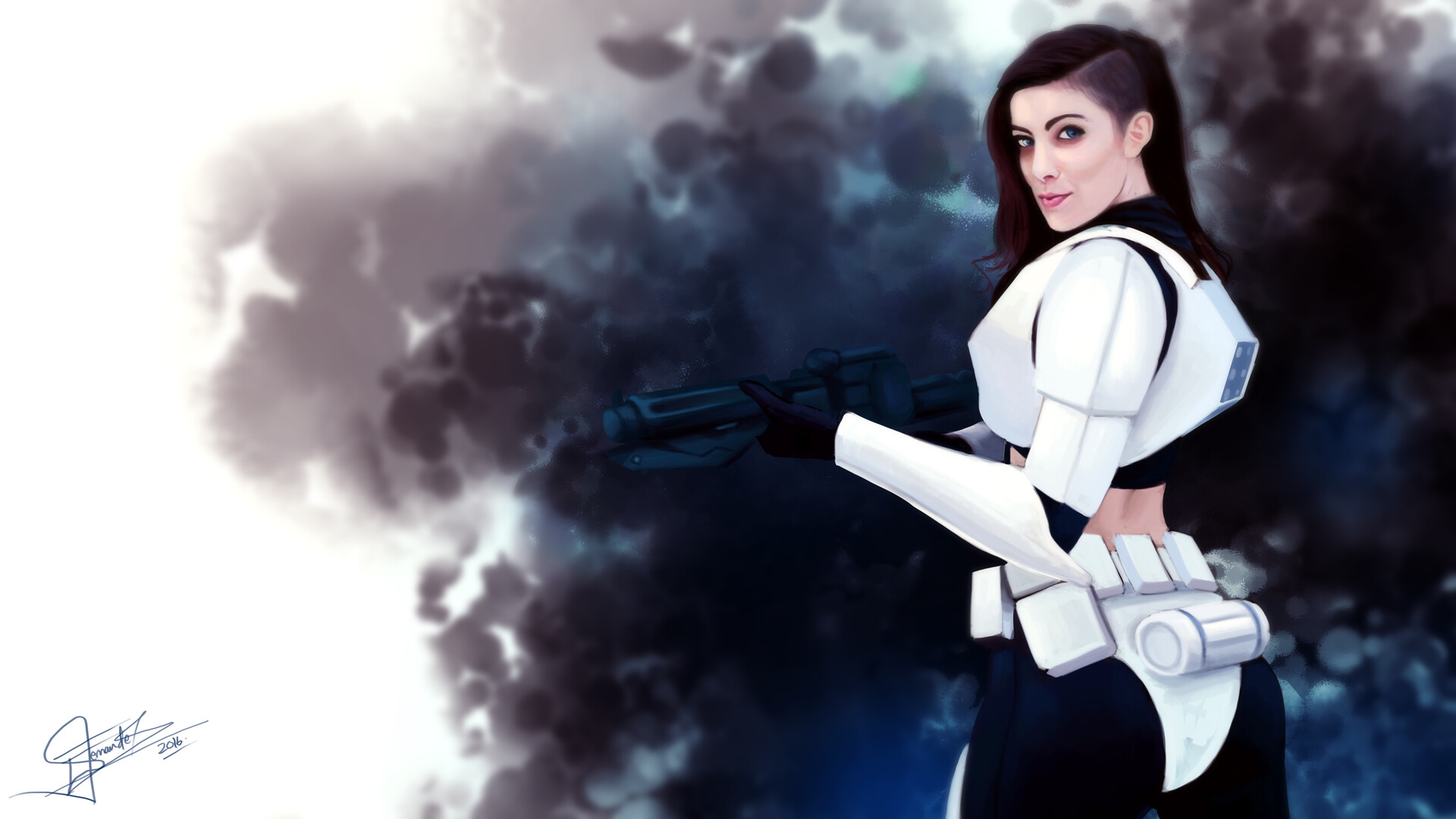 ArtStation - Female Storm Trooper