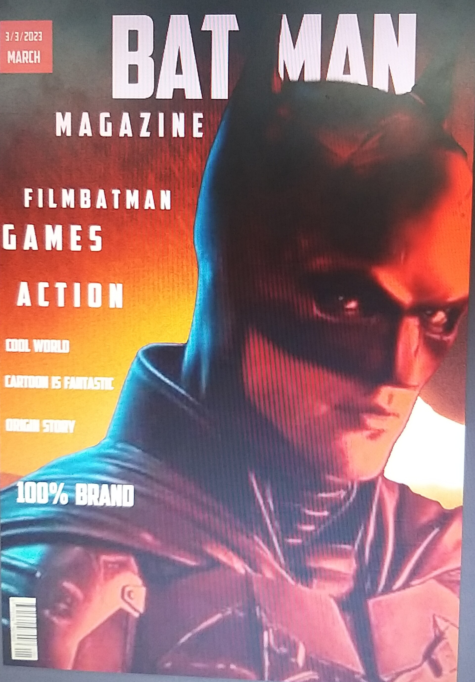 ArtStation - Batman magazine. in ps make