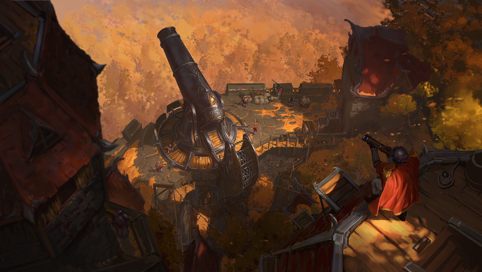 ArtStation - The Autumn Red