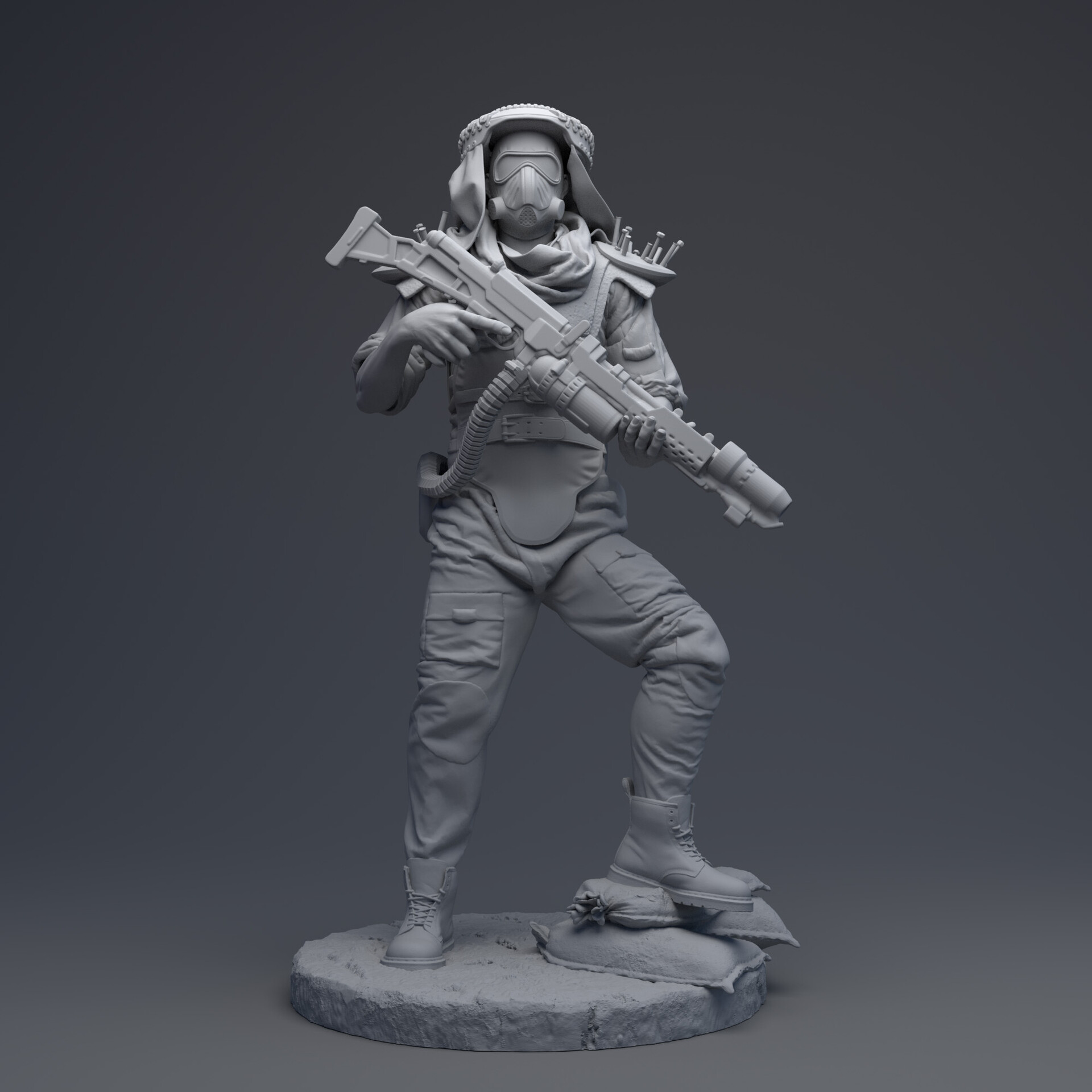 ArtStation - The flamer