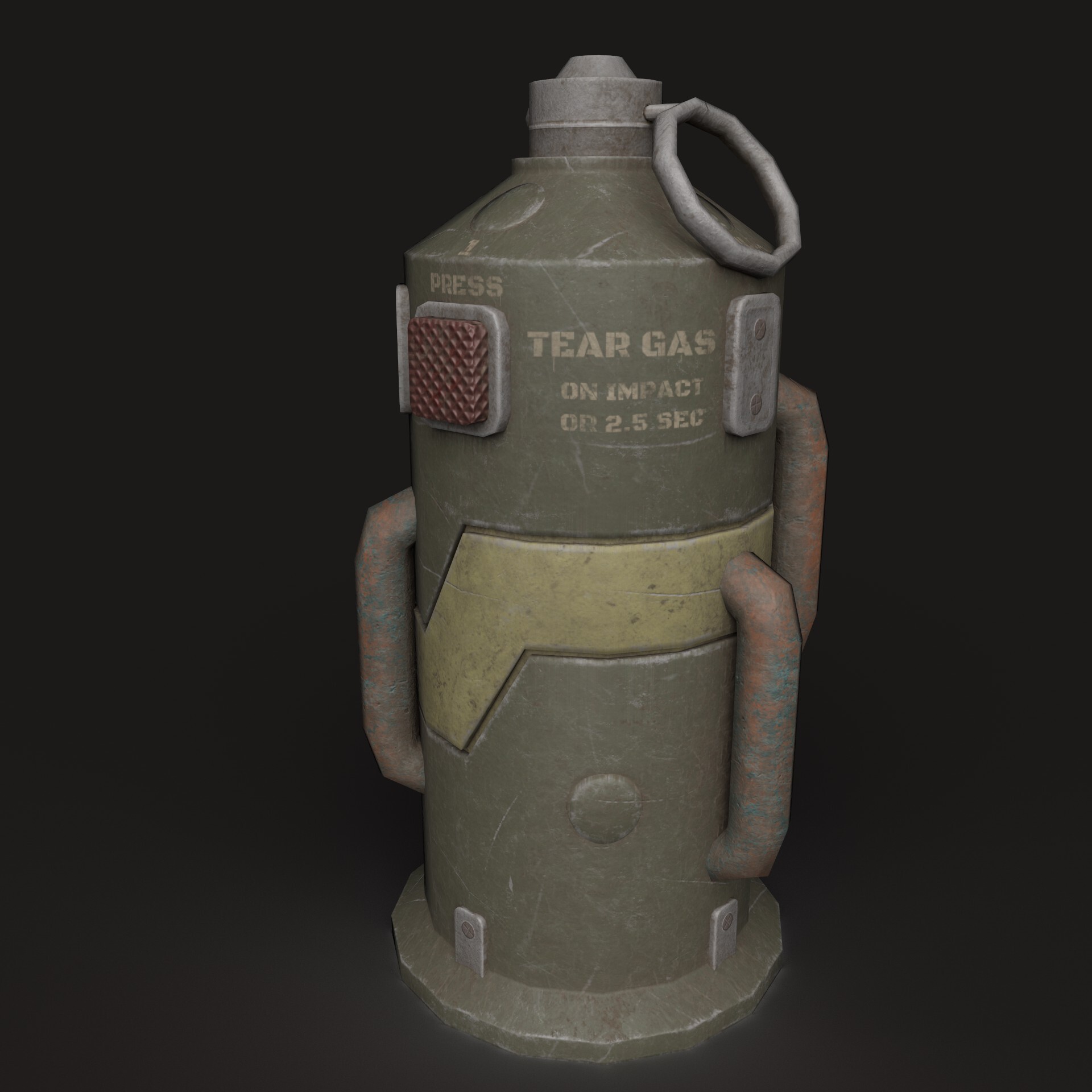 Daniel Krutak - Tear Gas Grenade - Fallout London