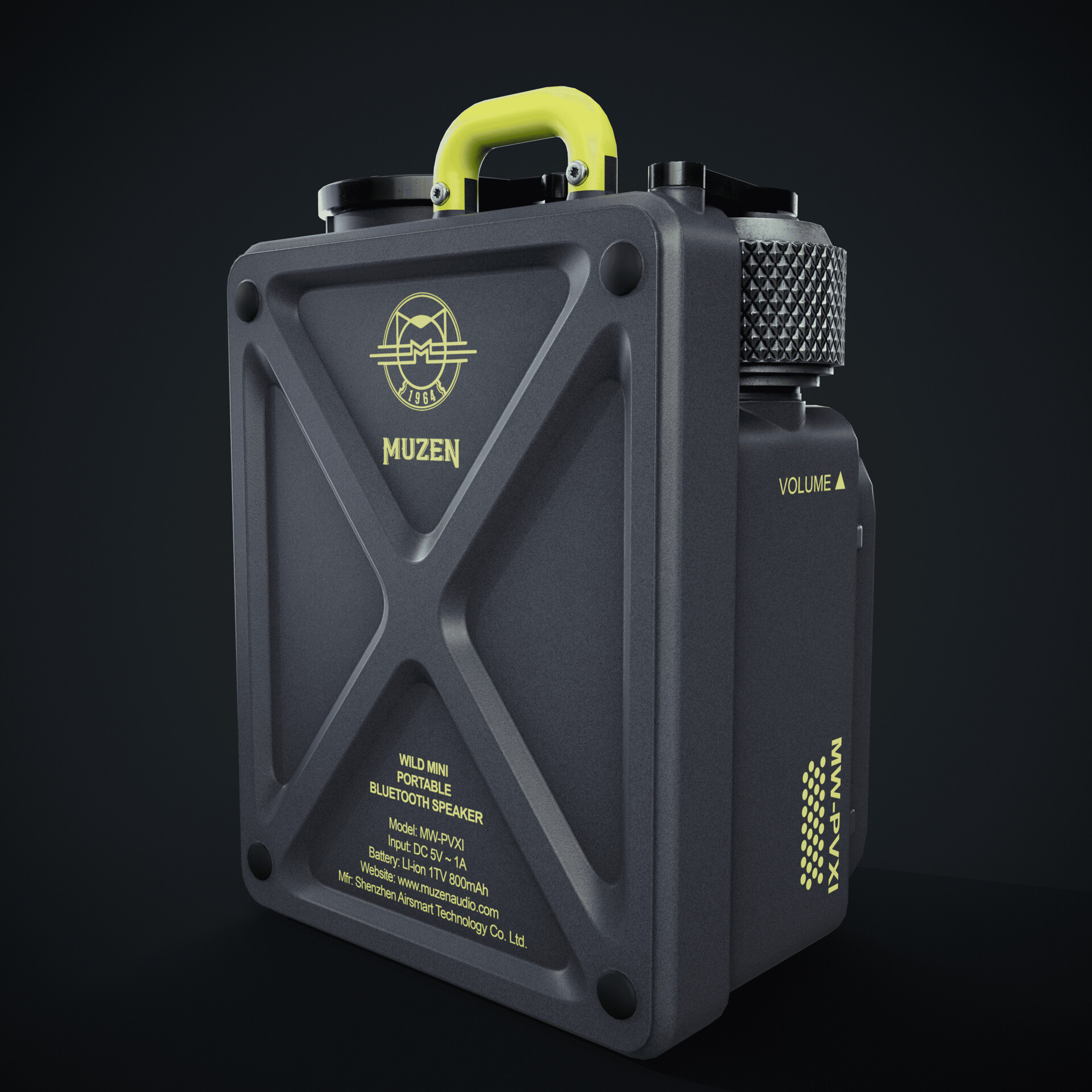 Harsh Sharma - Muzen Speaker Game Ready Asset