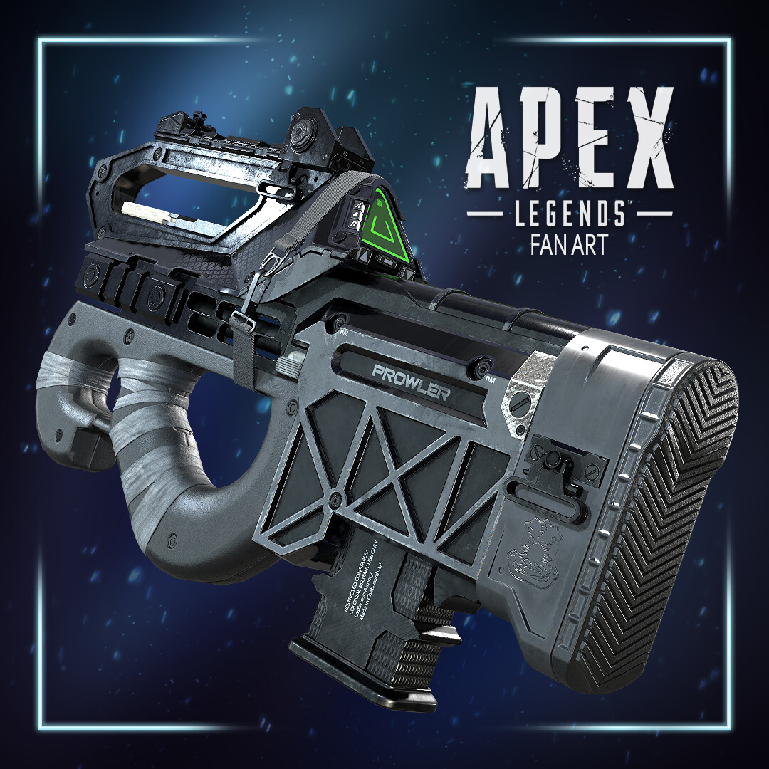 ArtStation - Prowler PDW Fan Art - Apex Legends