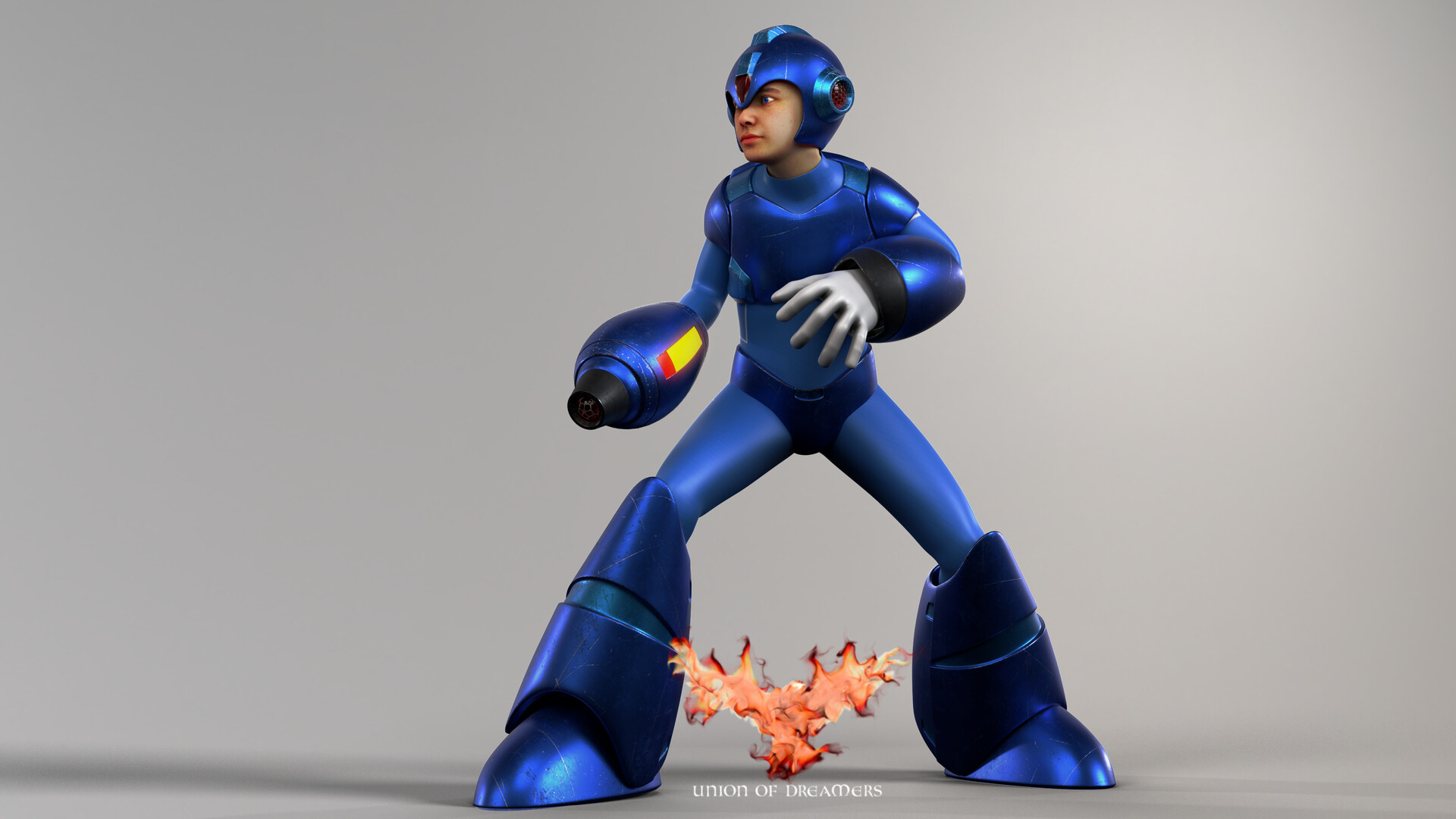 ArtStation - Mega man Realistic 3d Model