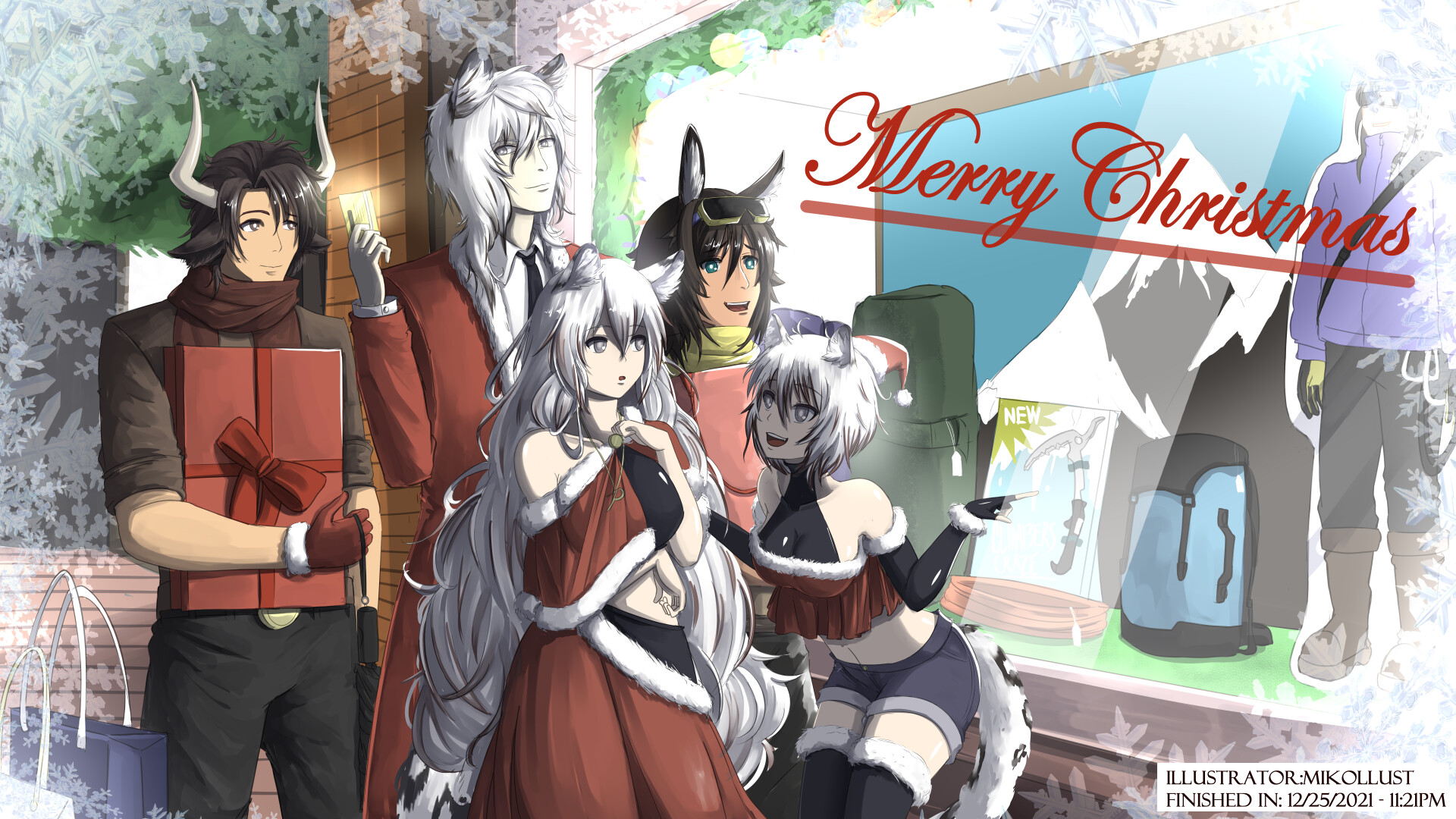 ArtStation - [Arknights] Kjerag Christmas