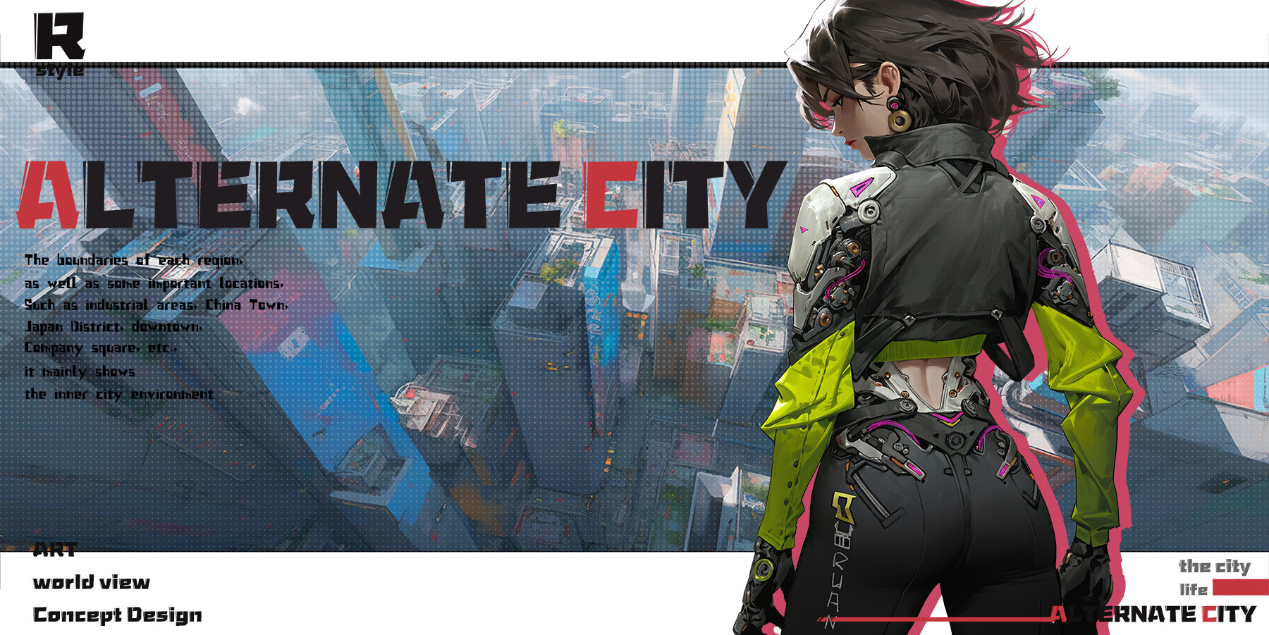 ArtStation - alternate city