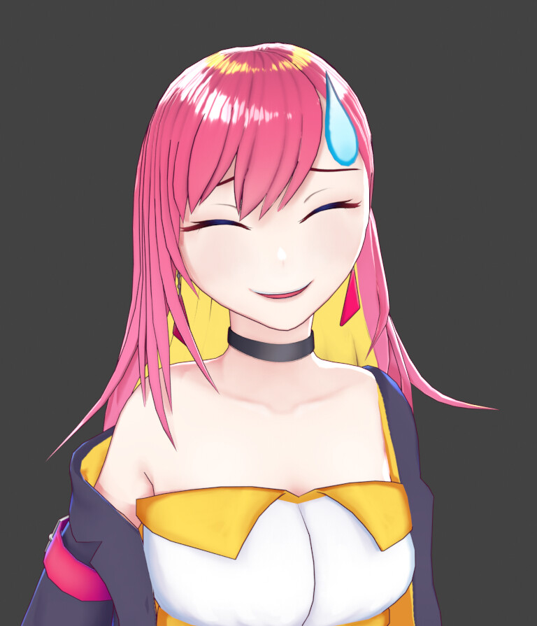 Gloria The Animator - Synth V Mai - Blender x MMD x VRChat