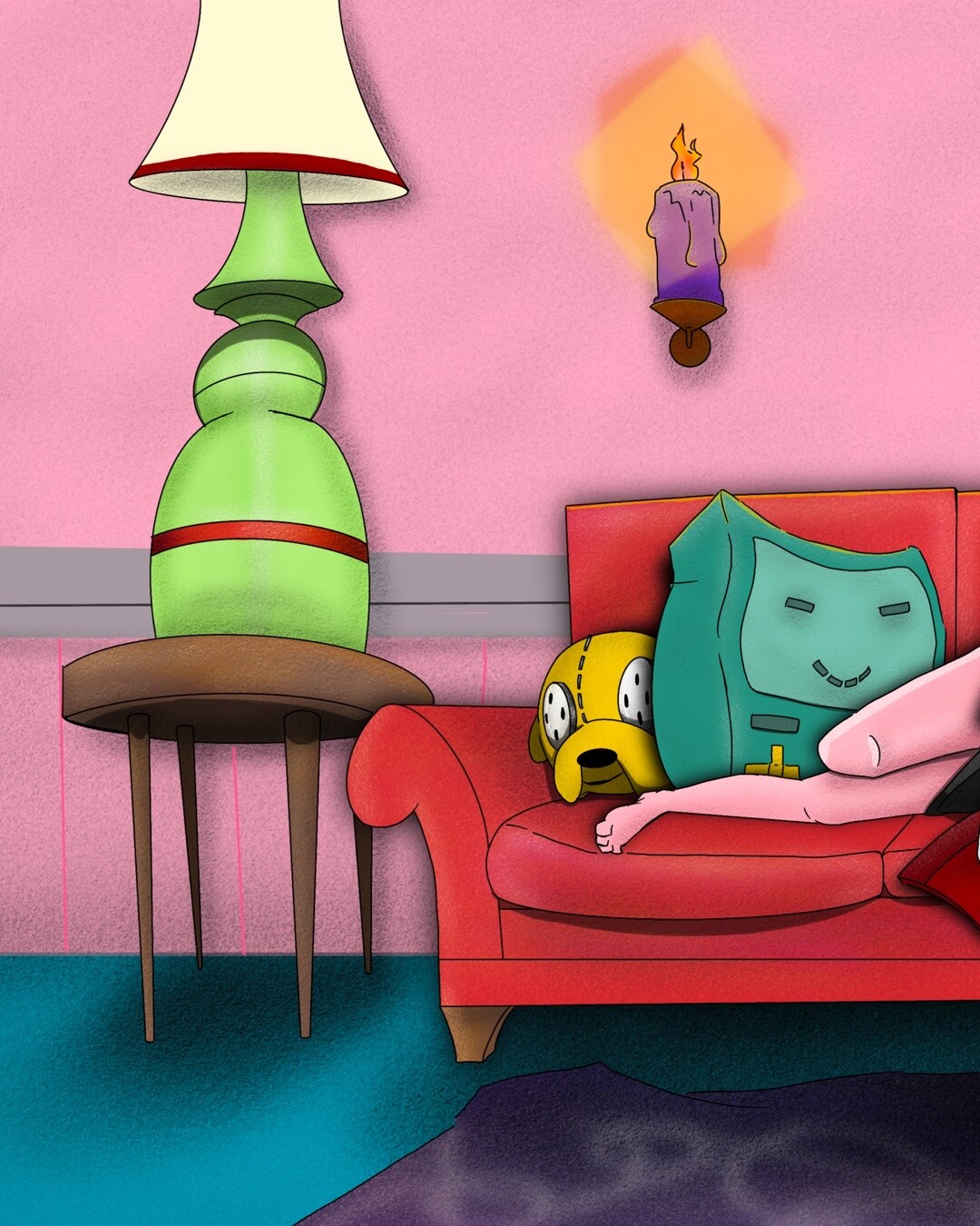 OCaicaturista - Bubbleline - Adventure Time