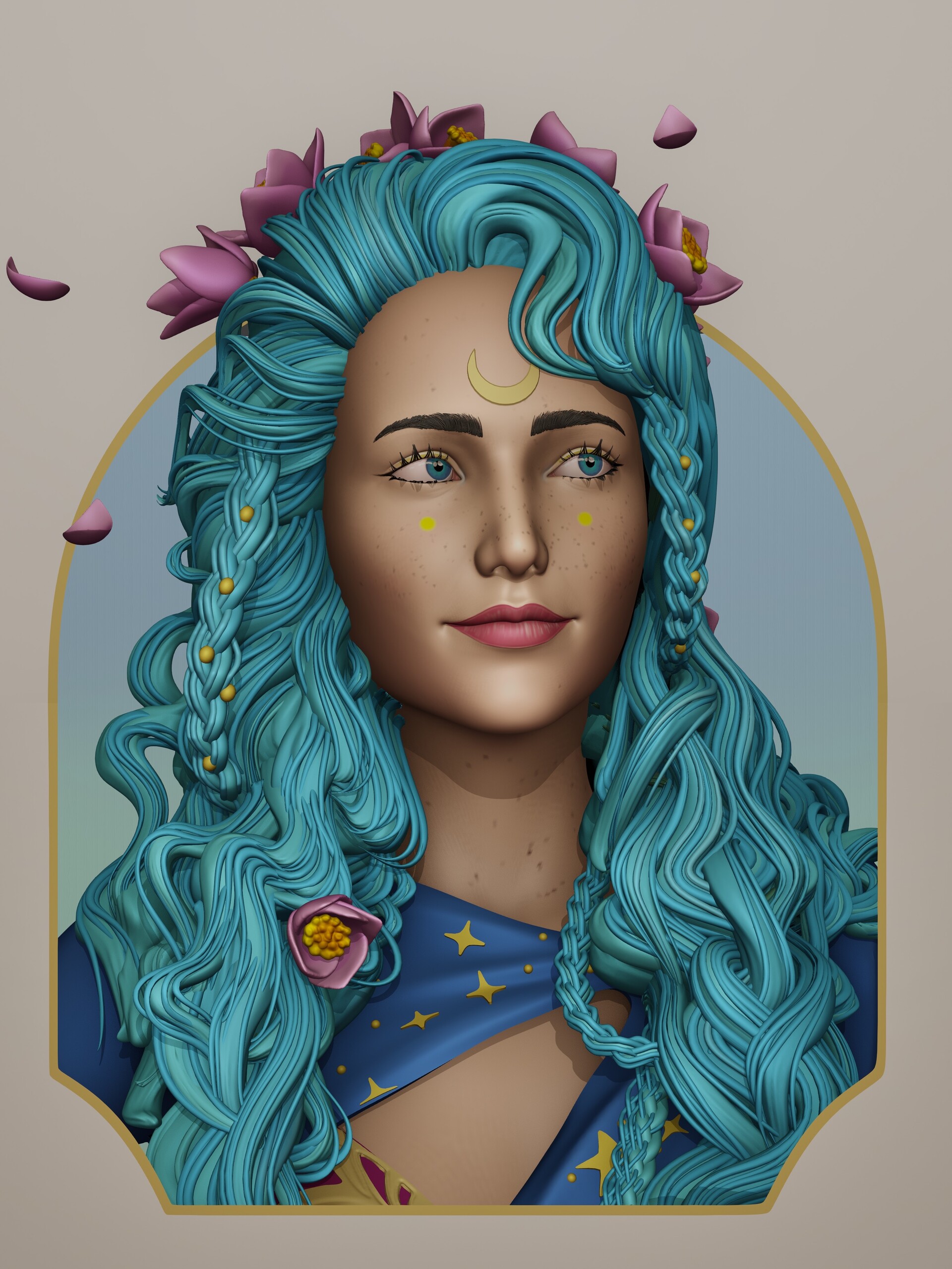 Alican Norbert Tulan - “Zadie” (drawing by Maria Dimova)