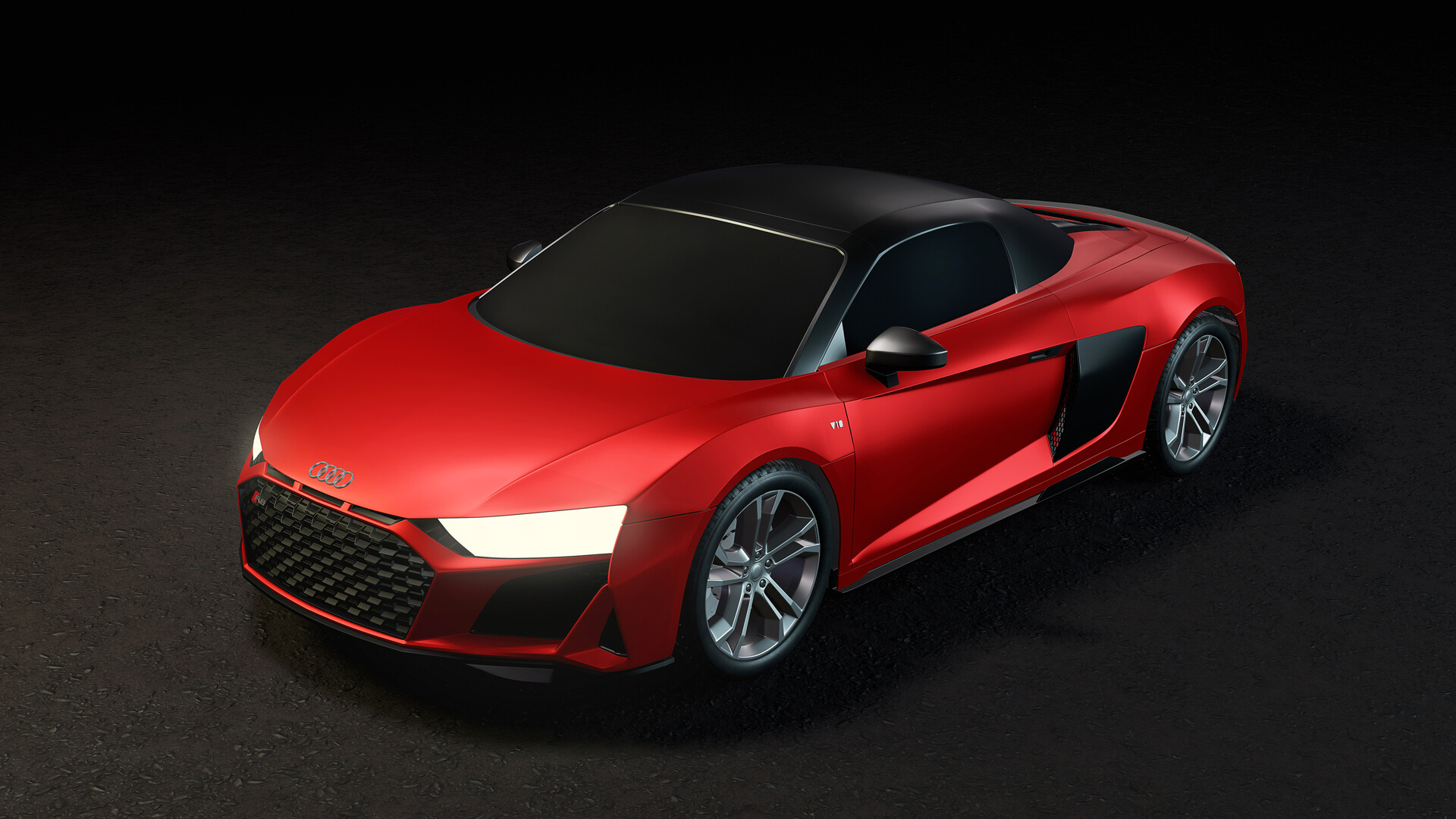 Gopinadh R - Audi spyder r8 v10