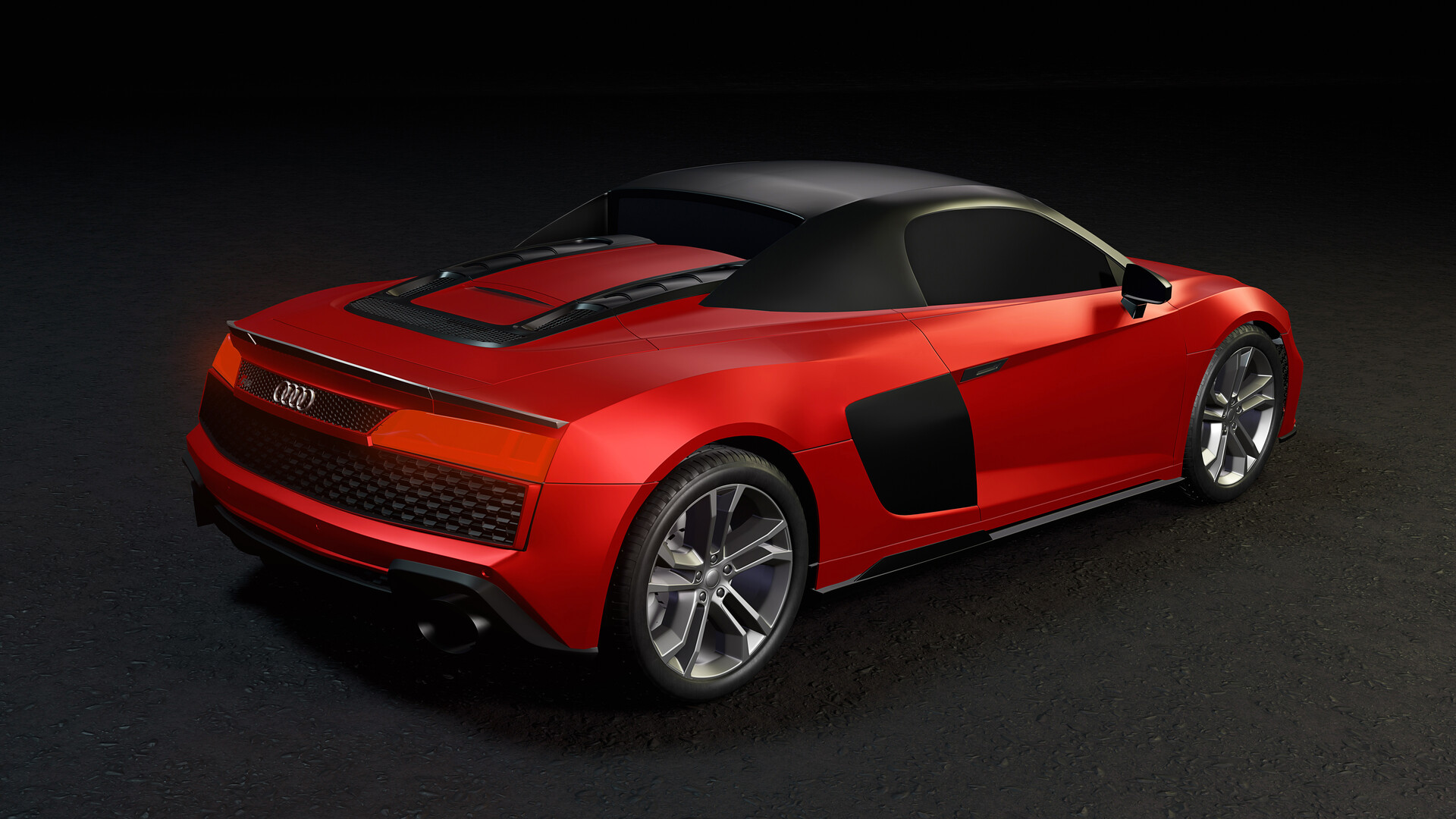 Gopinadh R - Audi spyder r8 v10