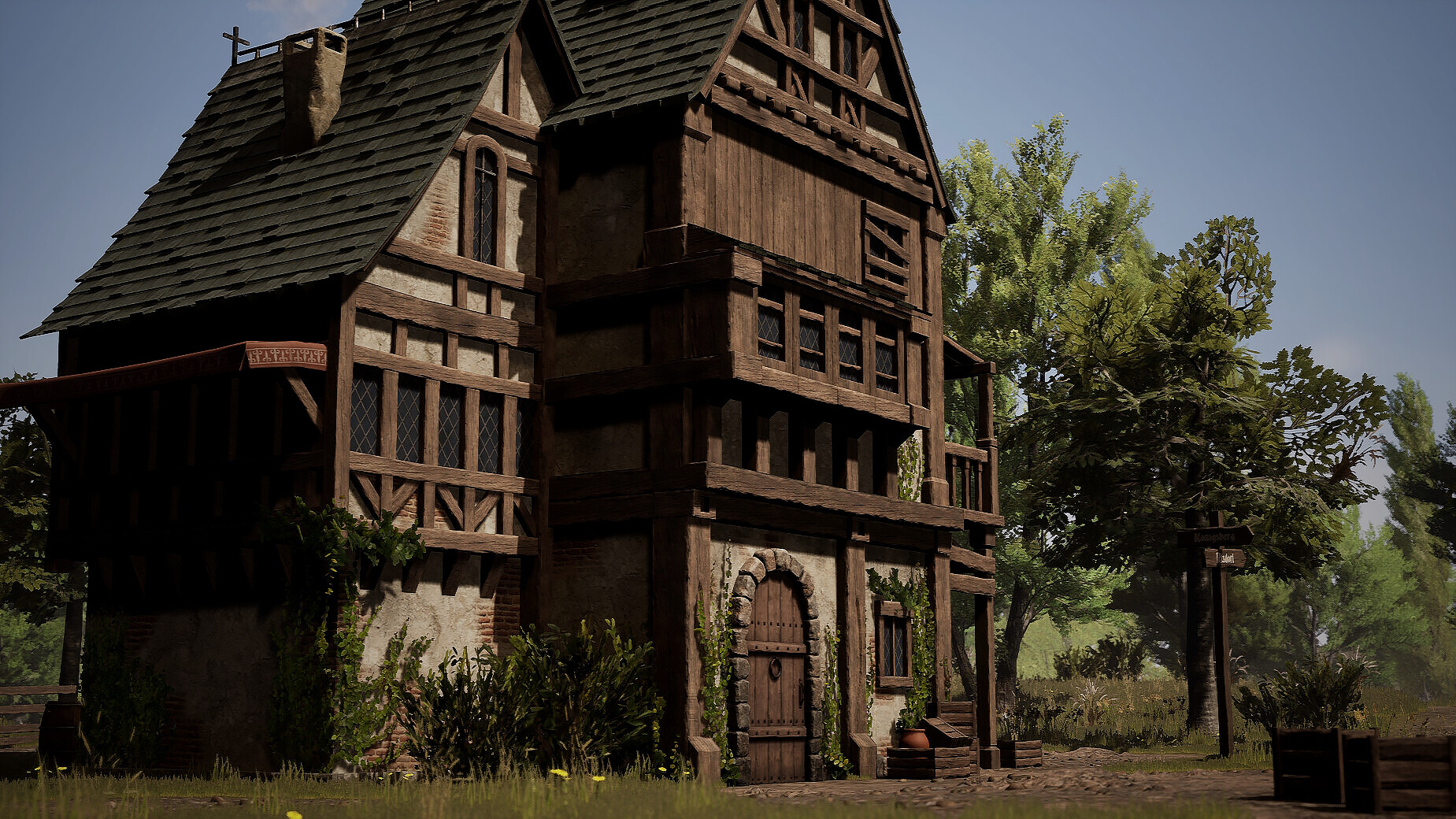 Dennis Levi - Timbered House - UE4