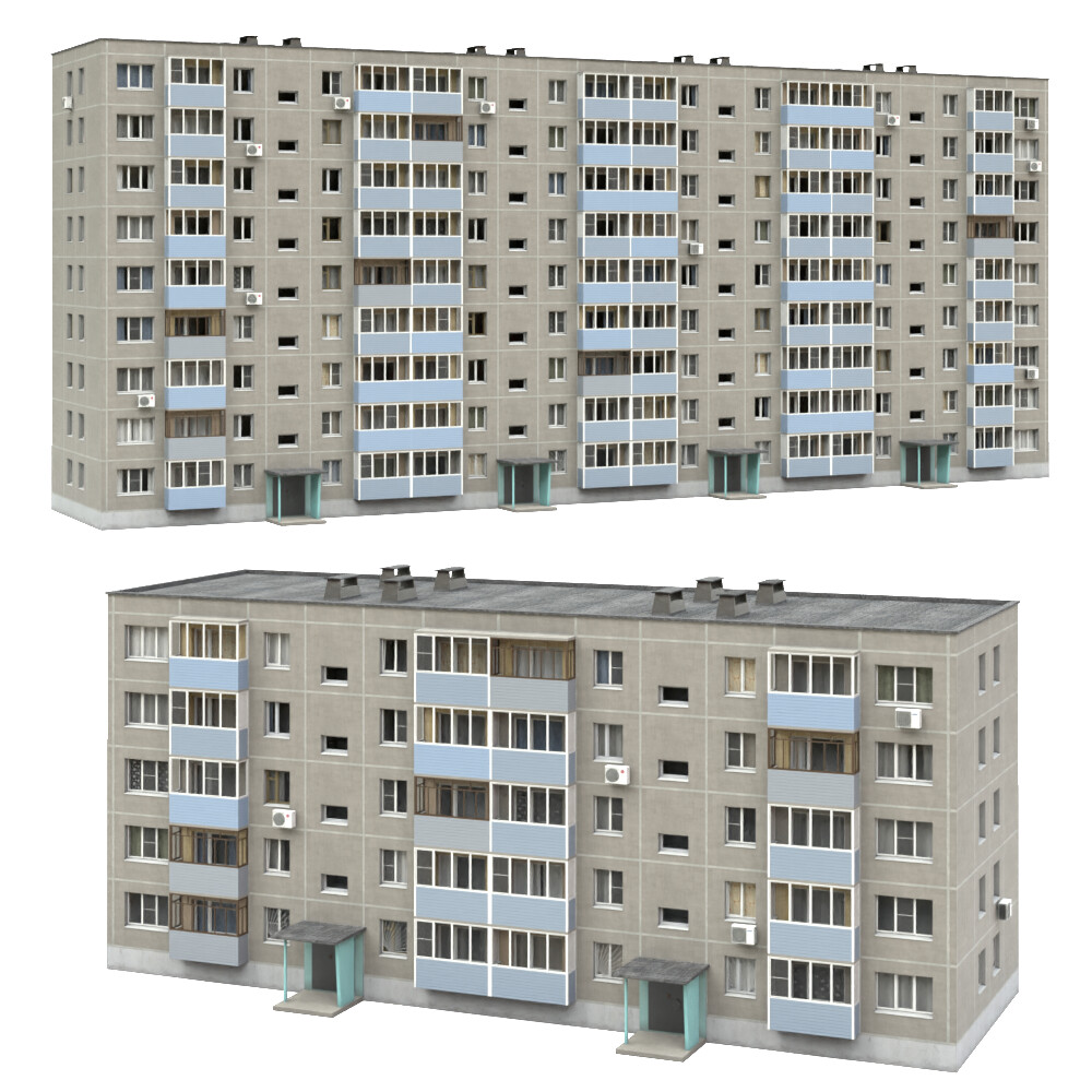 ArtStation - Procedural Soviet Building Generator
