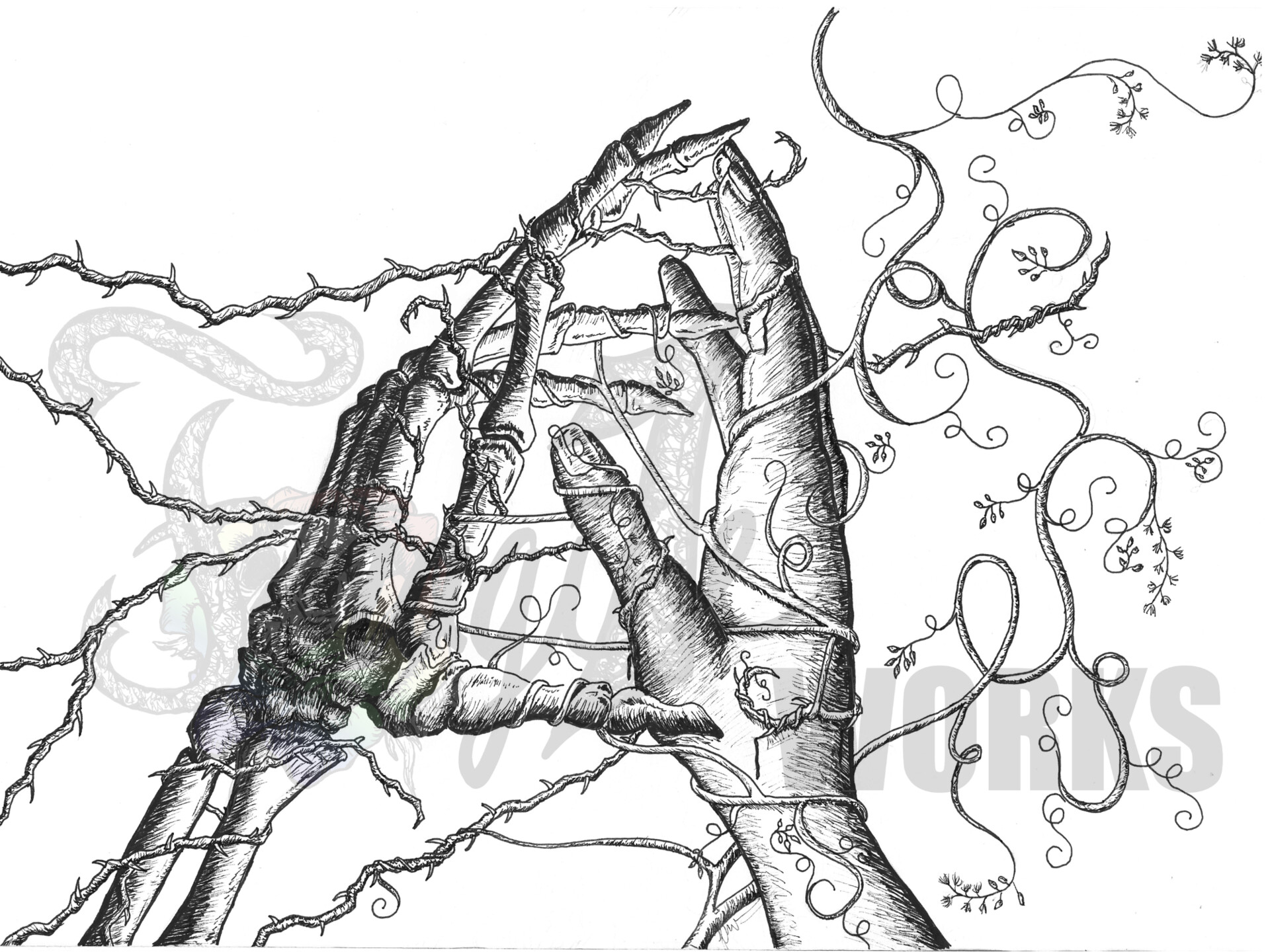 ArtStation - Hands Entwined