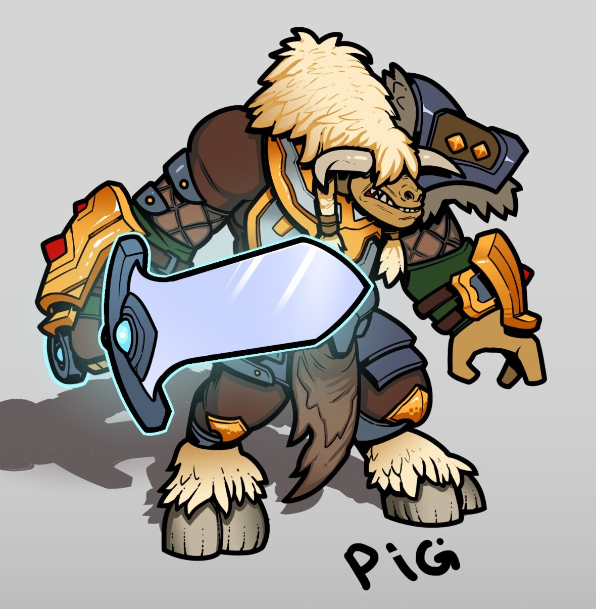 ArtStation - Tauren Warrior