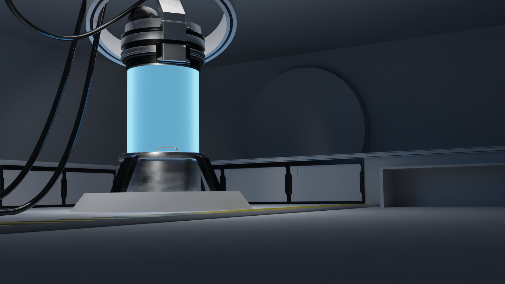 Nxdhin - Sci Fi Lab in Blender