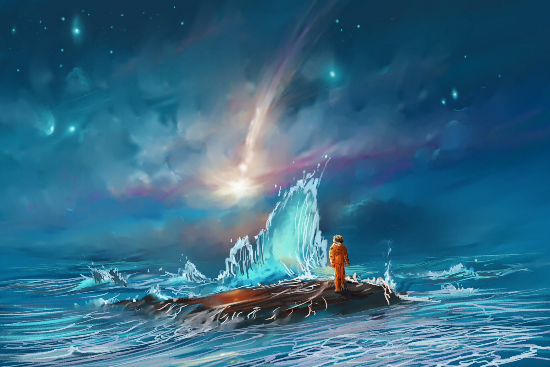 ArtStation - Stranger on Stranger Shore