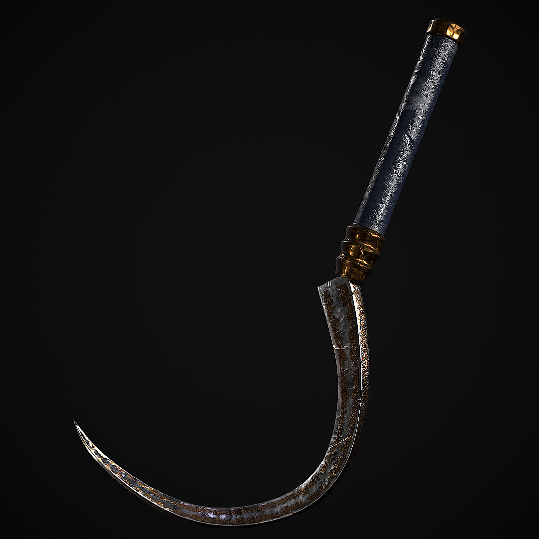 David Valencia - Ornamented Harpe Weapon