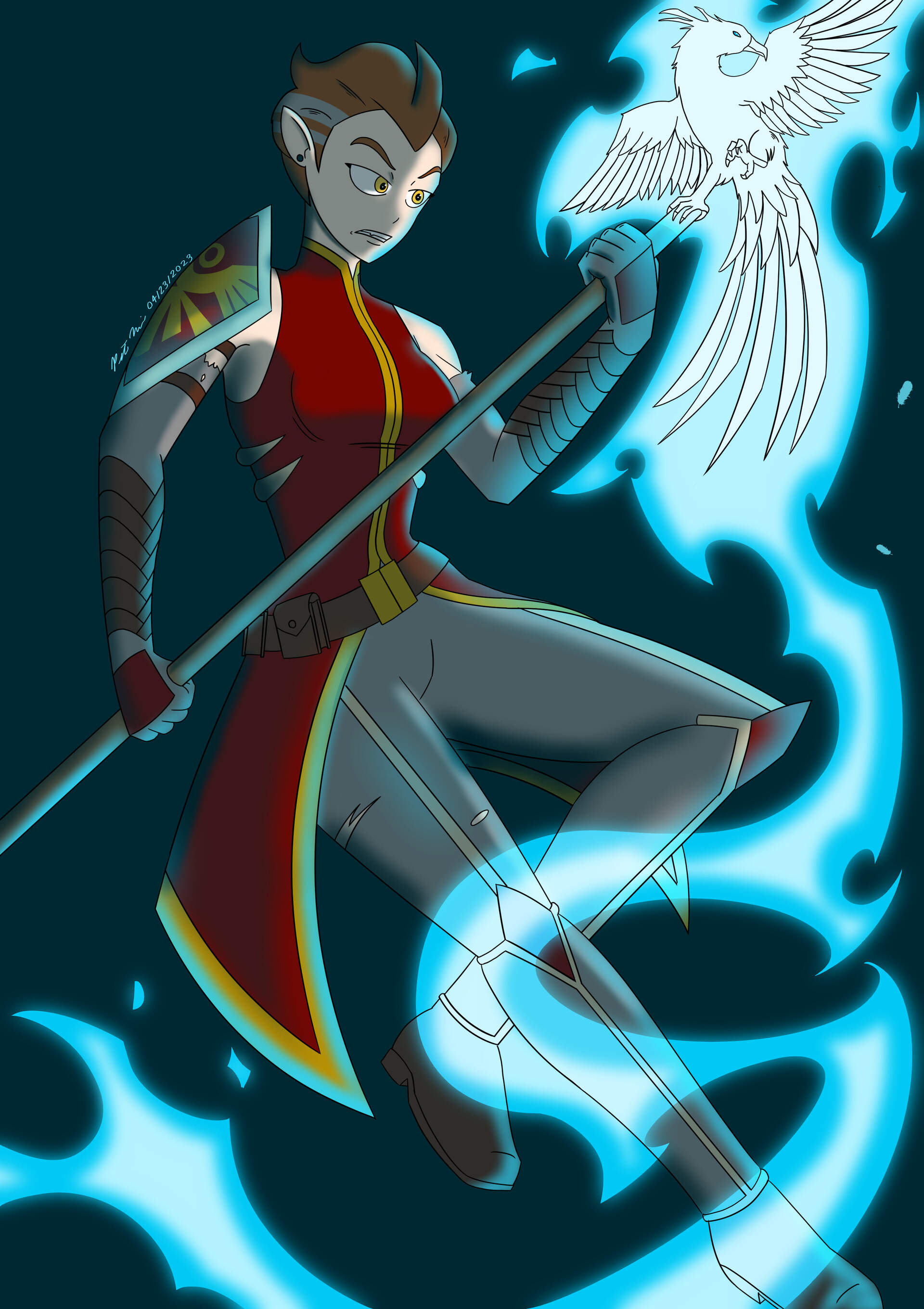 ArtStation - Witch of the Phoenix cult