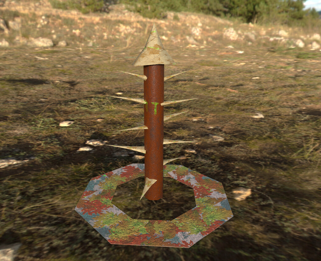 ArtStation - Jungle Spike Trap