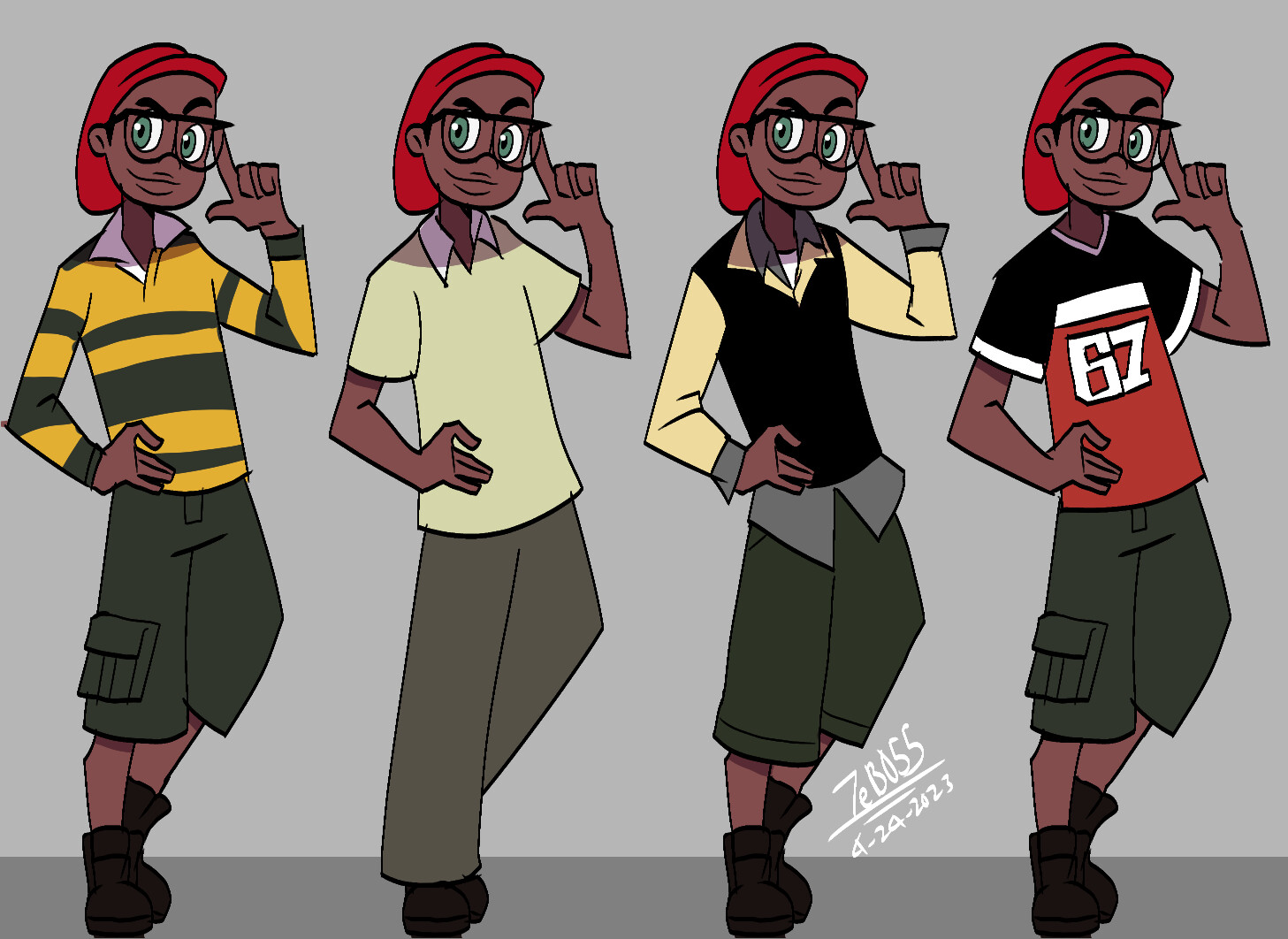 ArtStation - DPE Costume Sheet- Tucker Foley