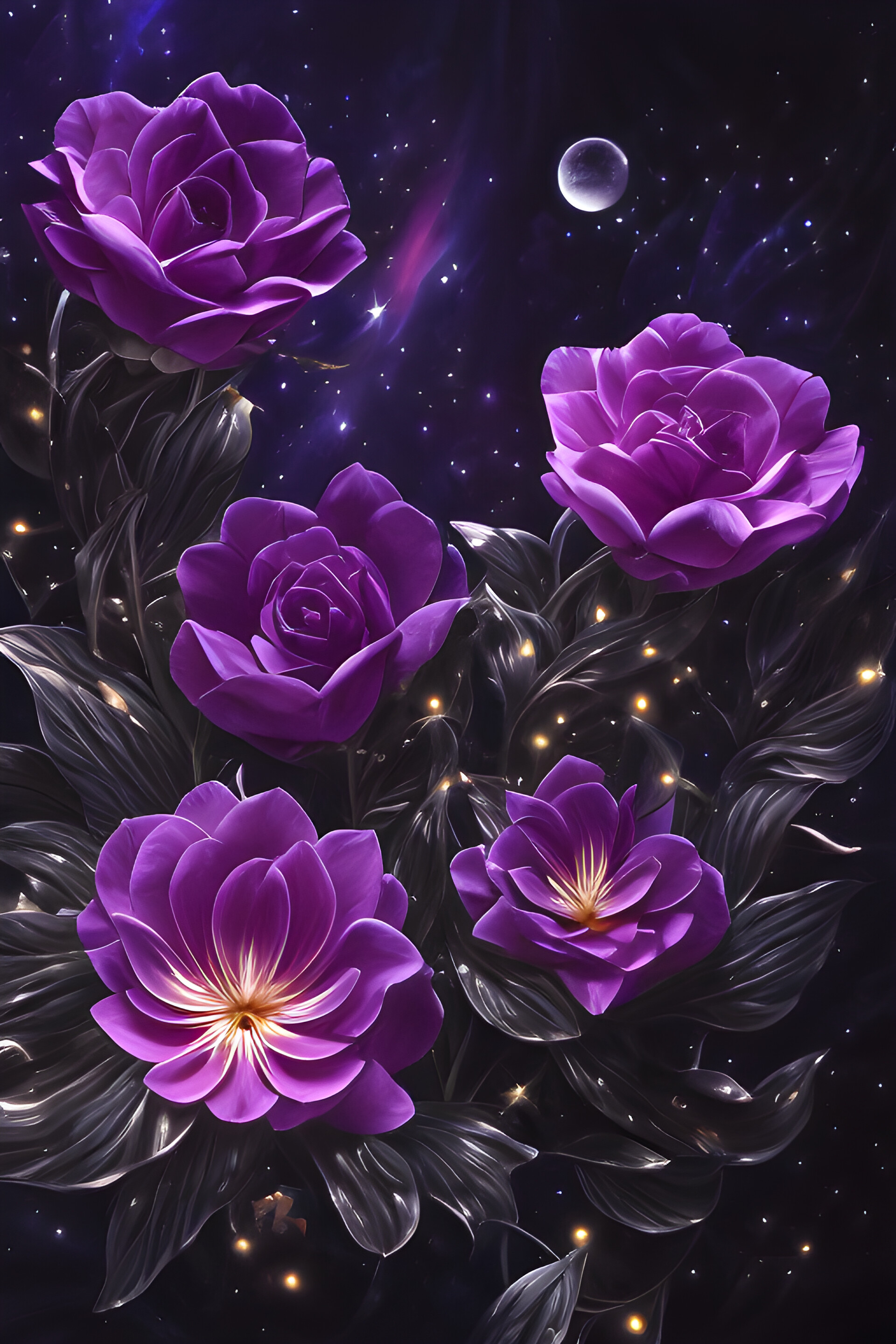 ArtStation - Moon Flower