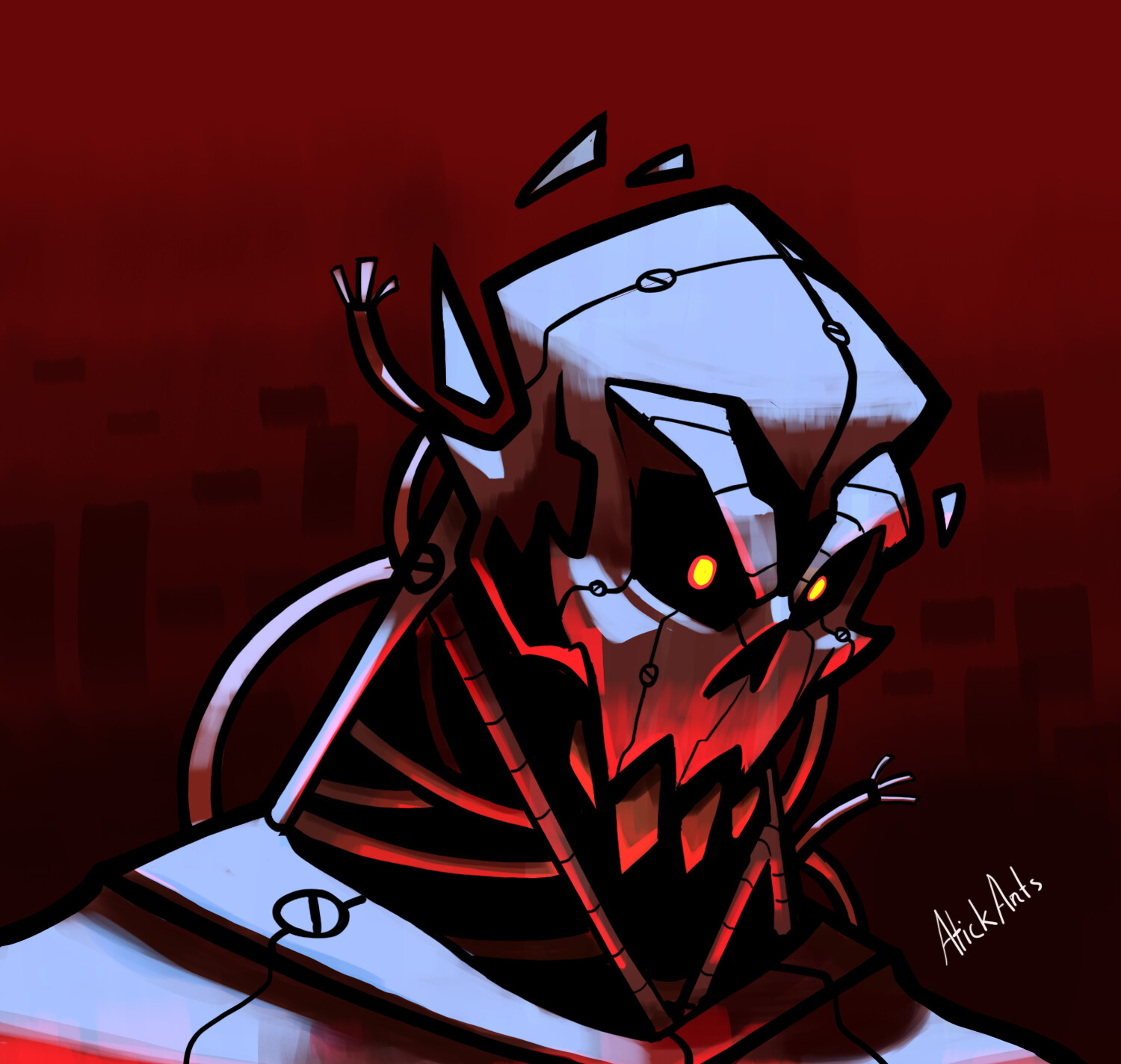 ArtStation - Scary robot