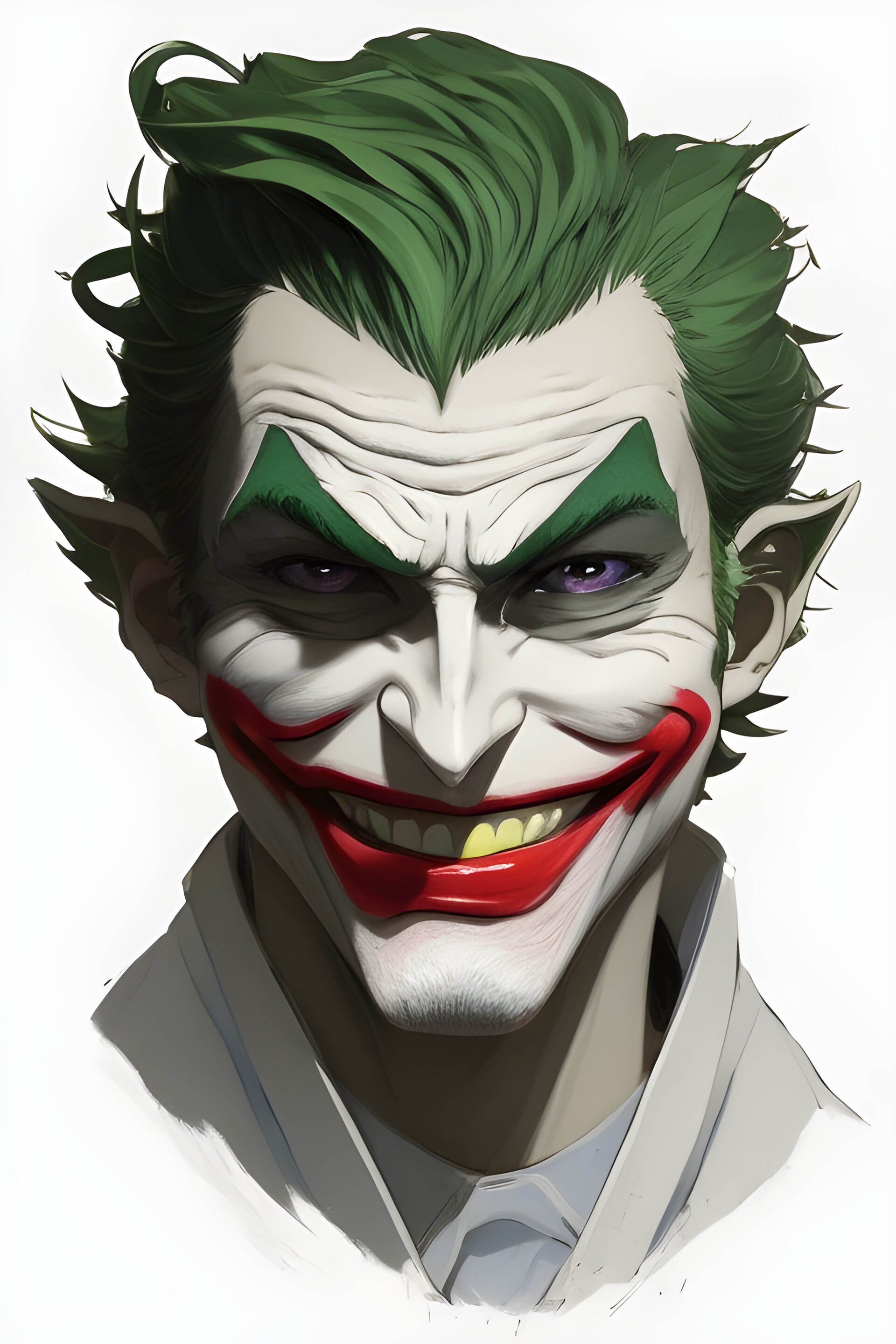 ArtStation - The Joker (Portrait)