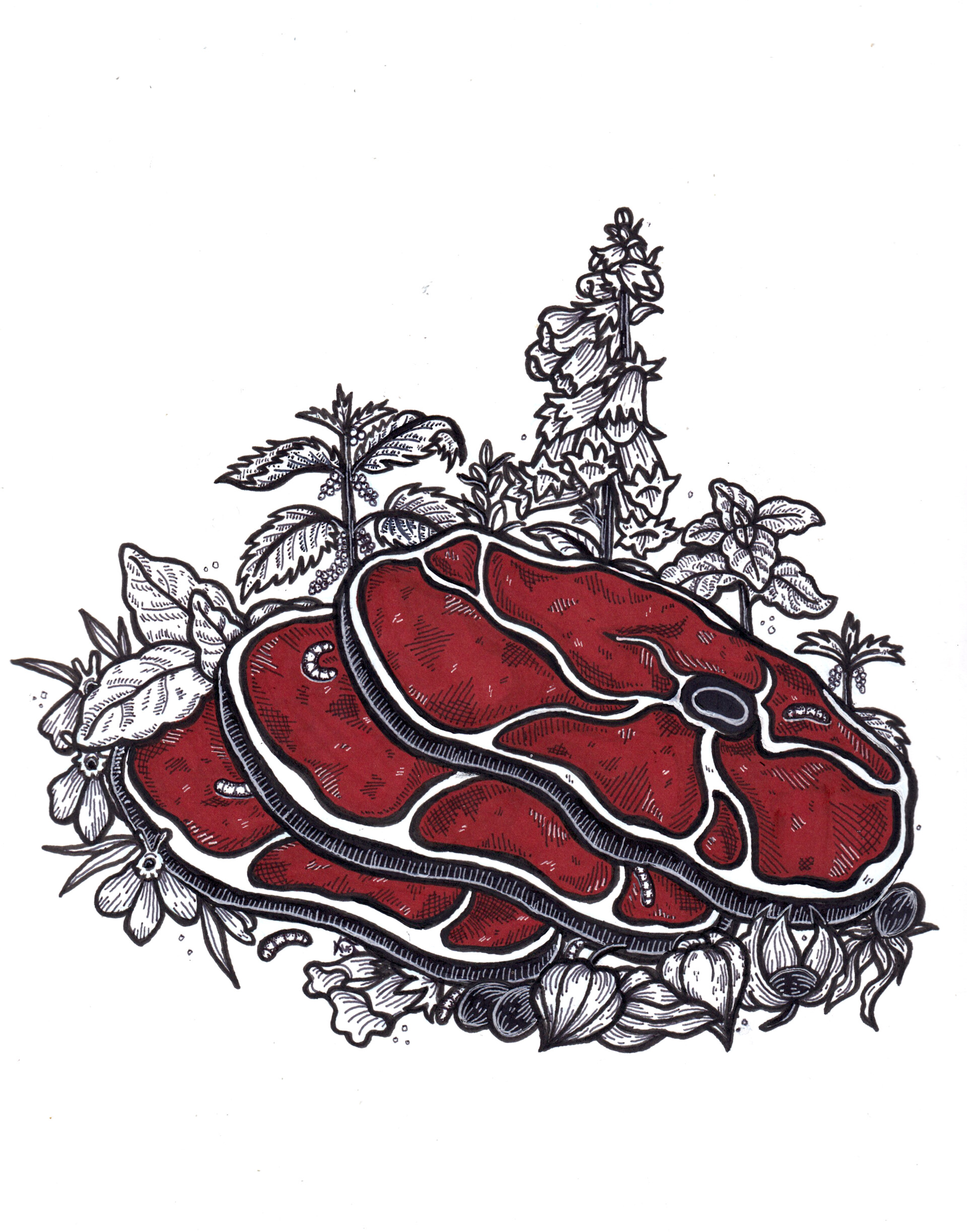 ArtStation - Meat & Flower