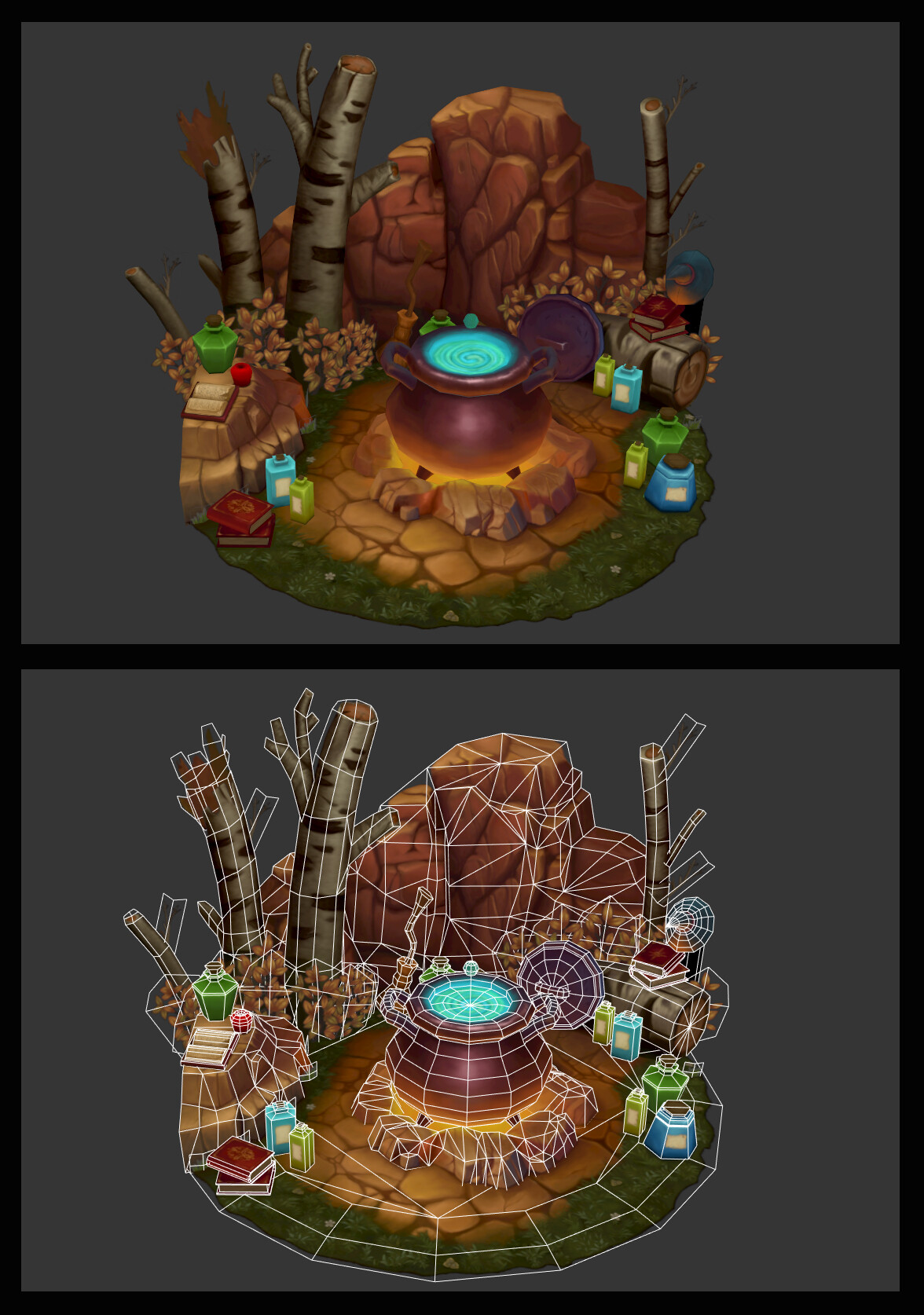 ArtStation - The Witch's Cauldron