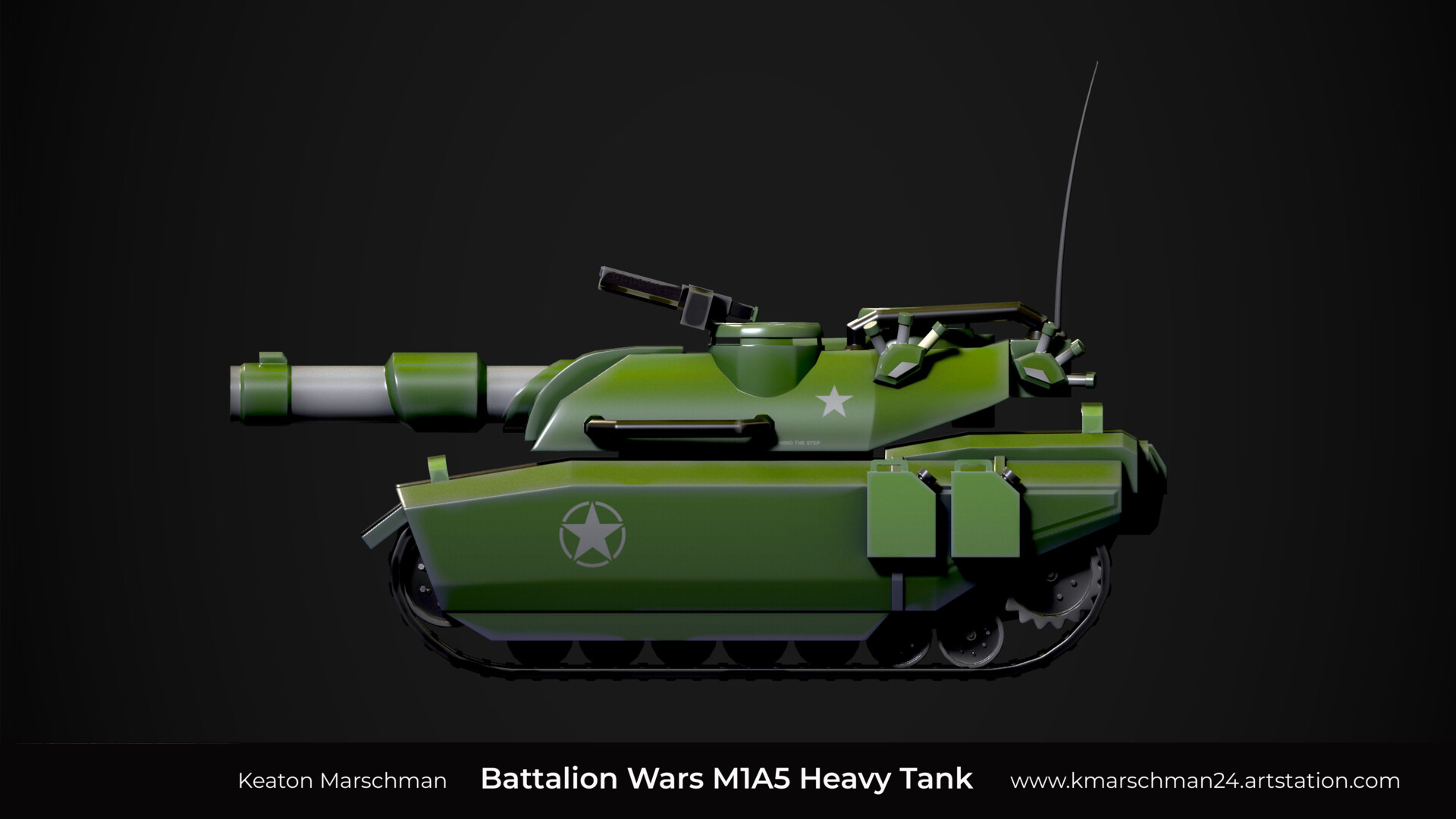 Keaton Marschman - Battalion Wars M1A5 Heavy Tank