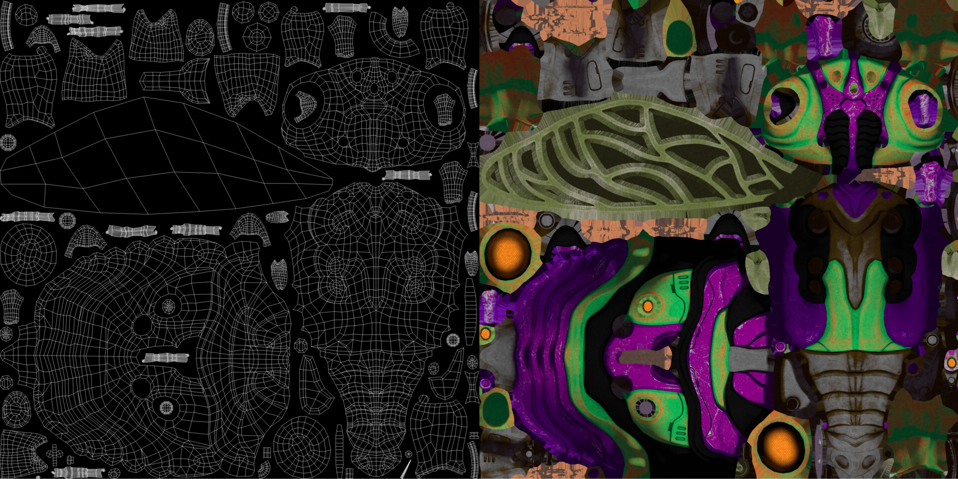 Yujie Tao - Mechanical Cicada | Hard Surface Model